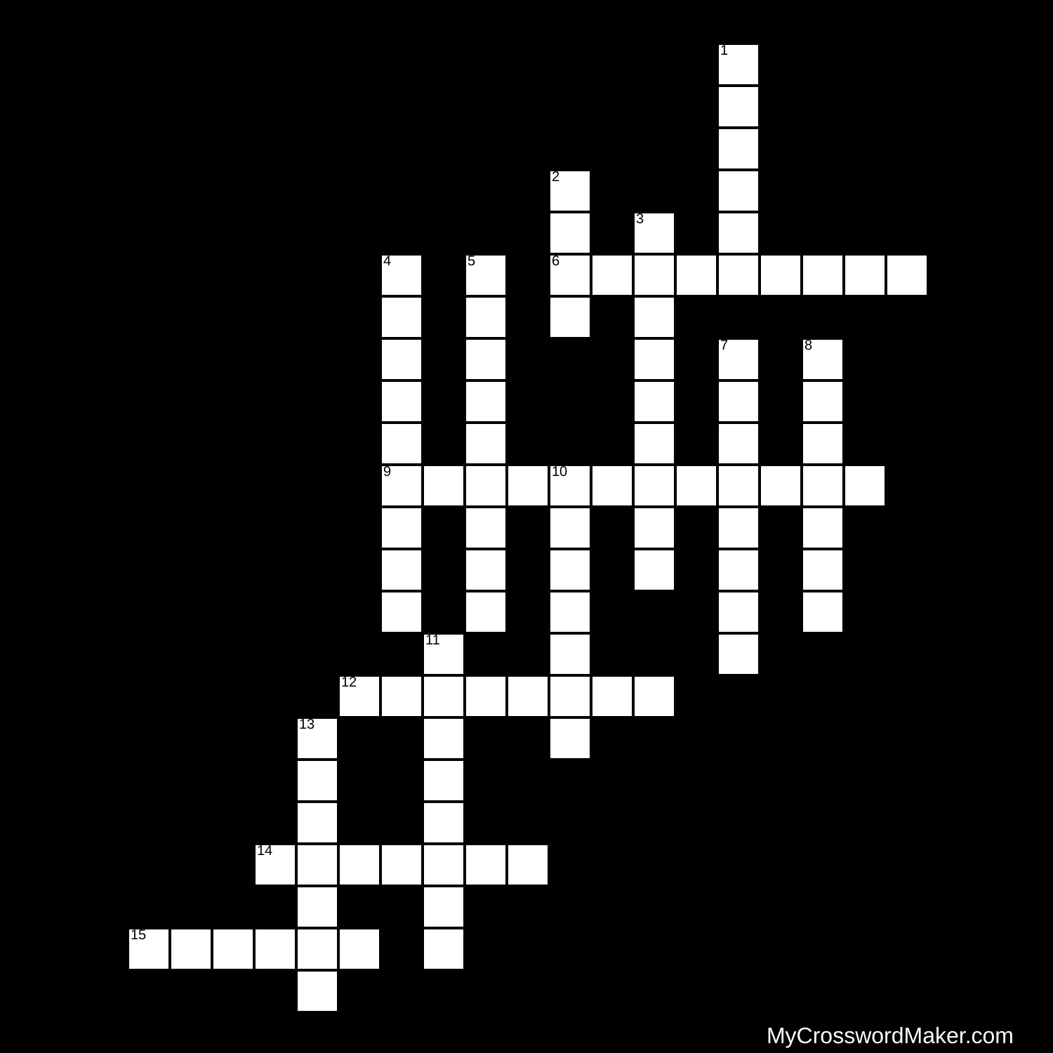 Into the Wild - Crossword Puzzle