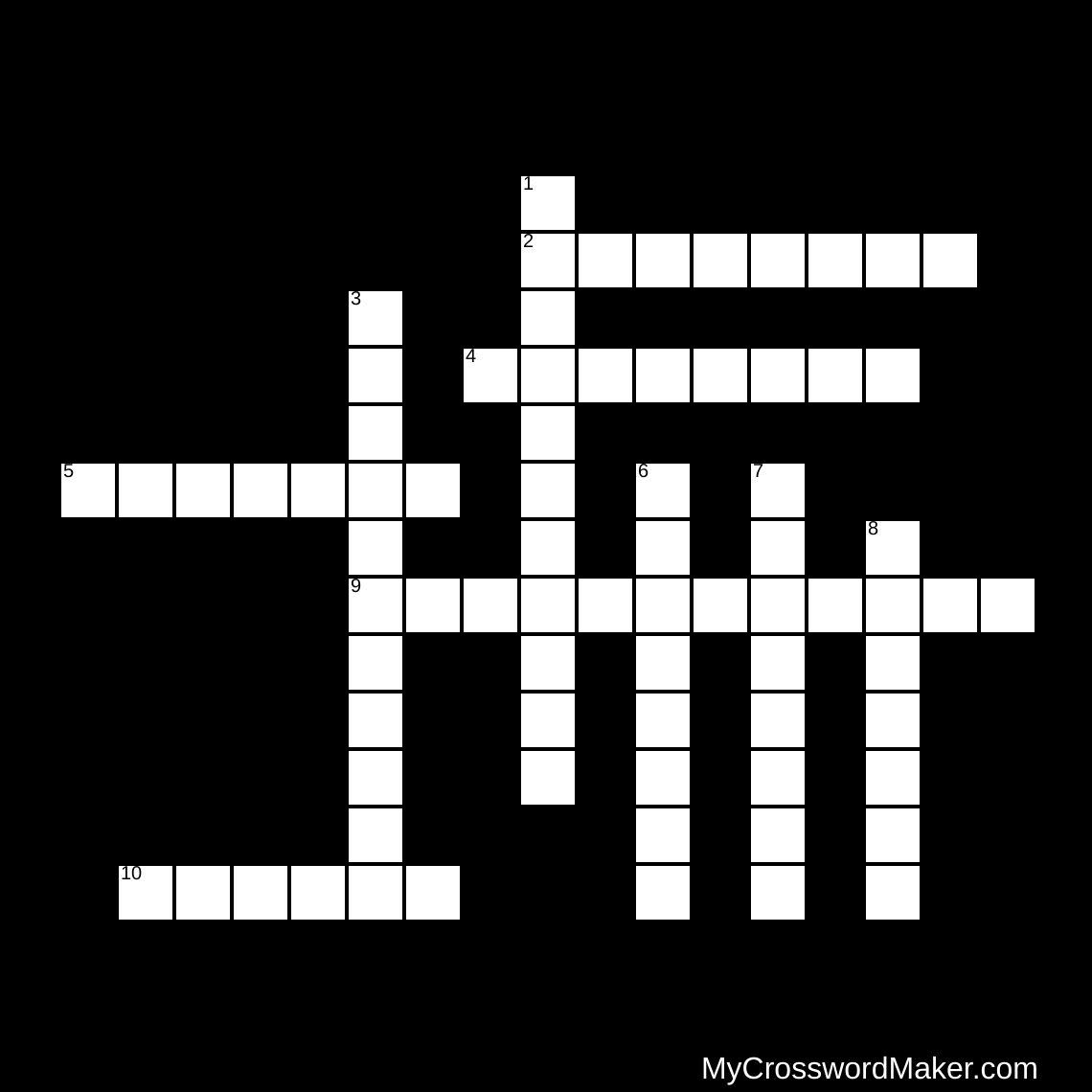 Introduction to Biology - Crossword Puzzle