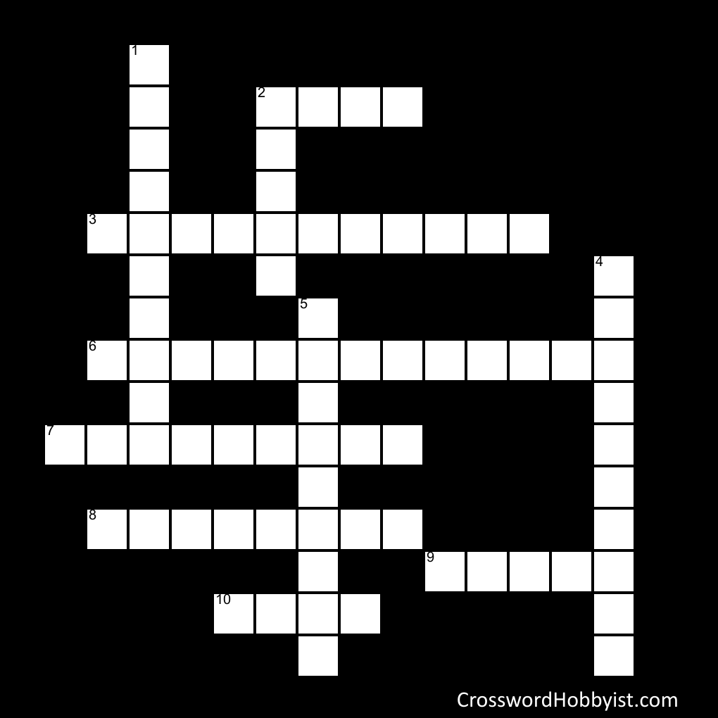 Introduction to Linear Graphing - Crossword Puzzle