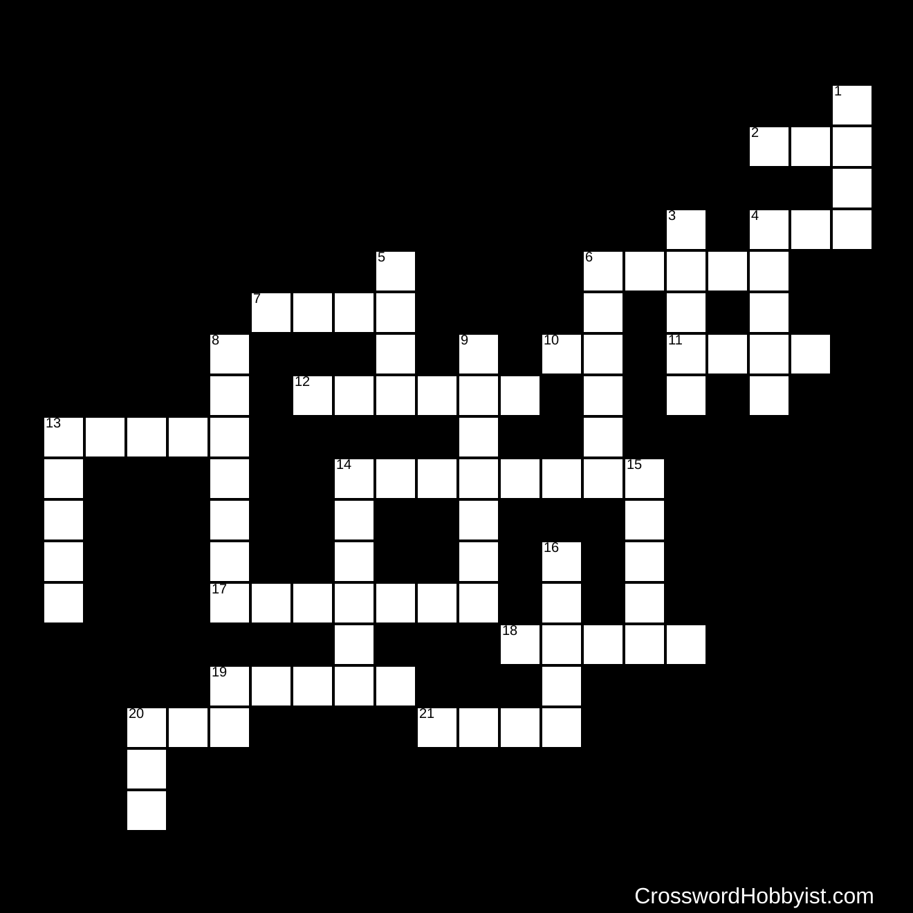 Irregular Present Tense Verbs #2 - Crossword Puzzle