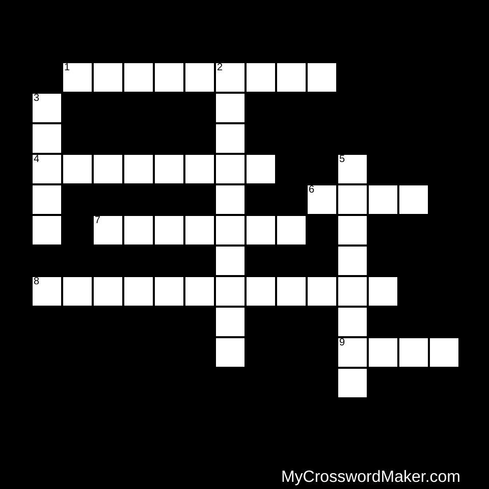 Jacob Fafrak Periods 1-2 - Crossword Puzzle