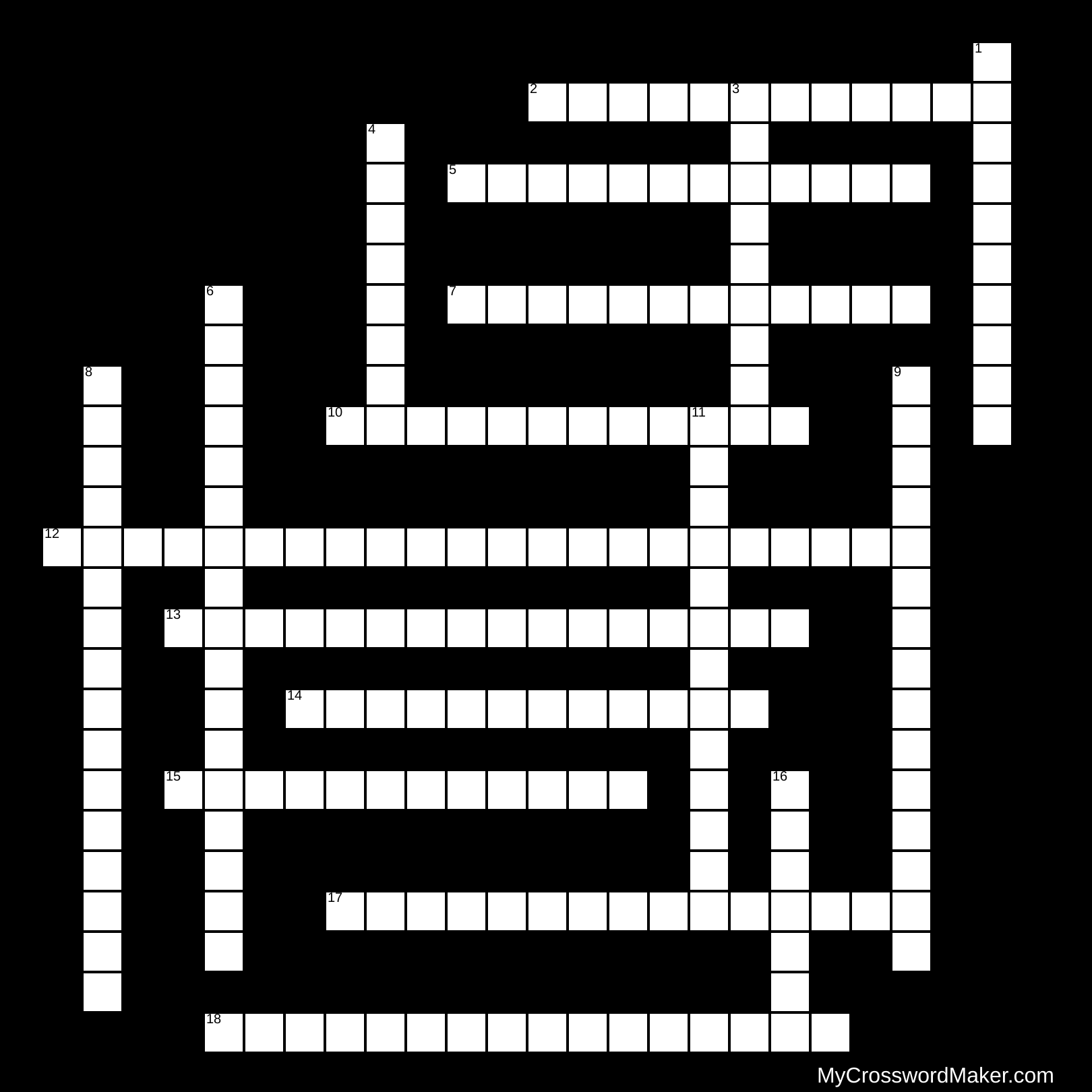 Japan Vocabulary - Crossword Puzzle