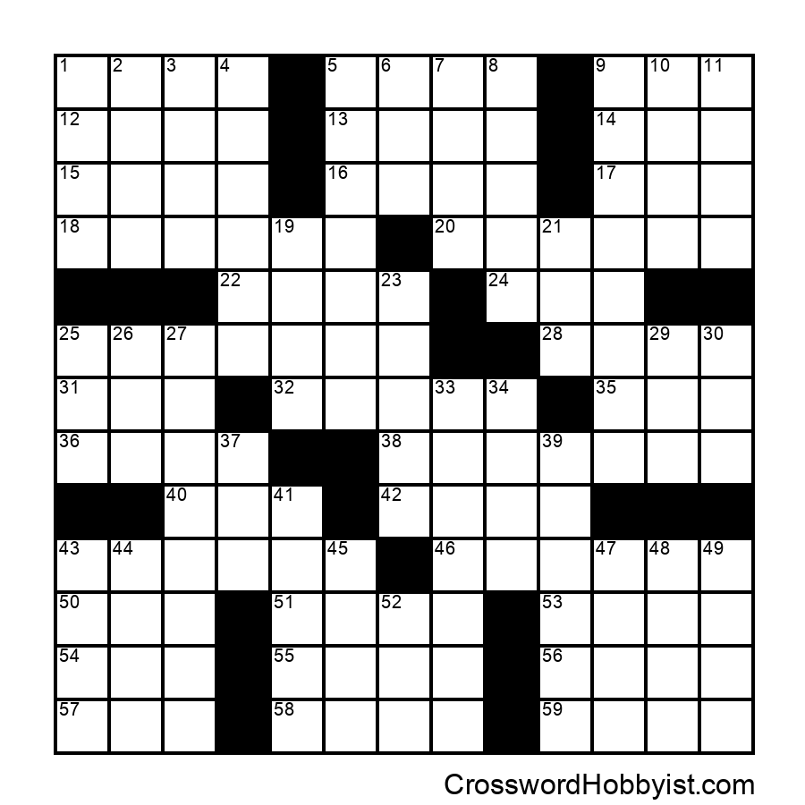 Jo Knows Crossword 1 - Crossword Puzzle