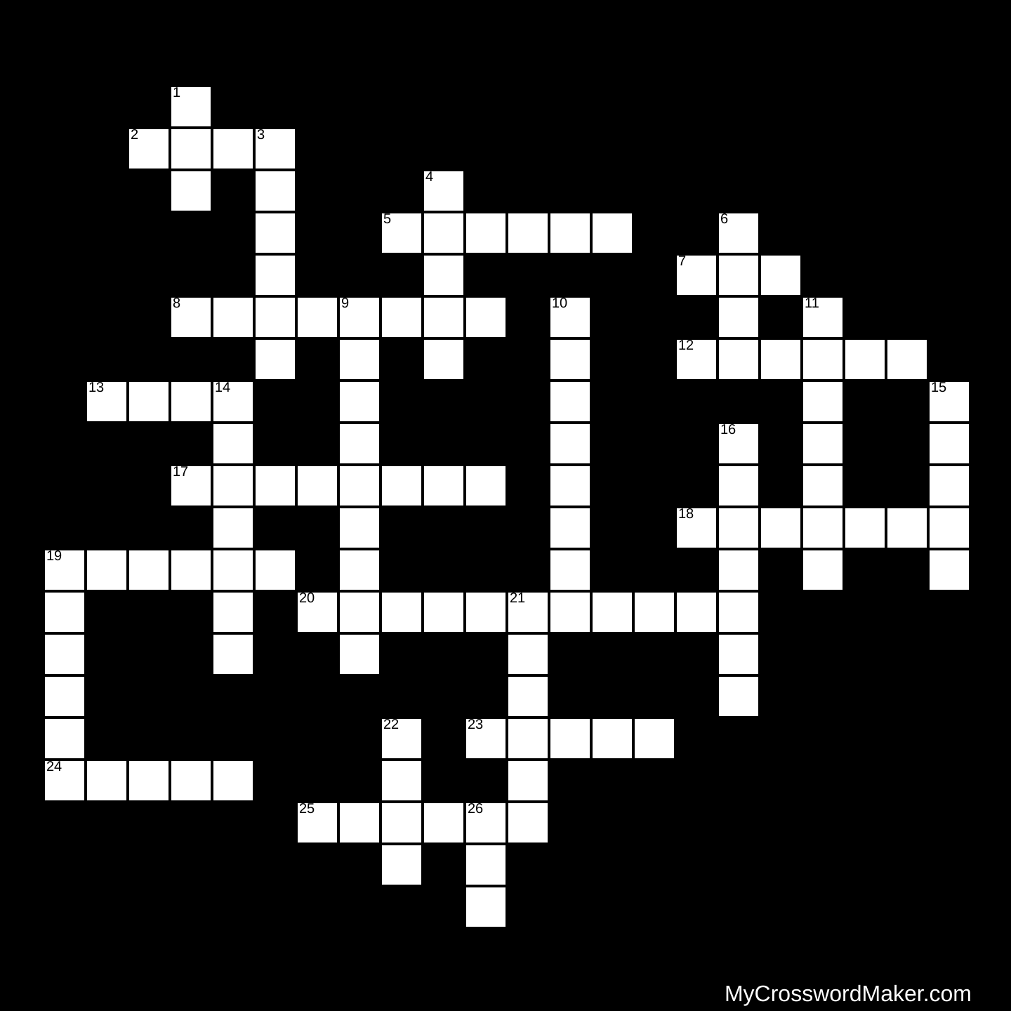 John Chapter 1 (ESV translation) - Crossword Puzzle