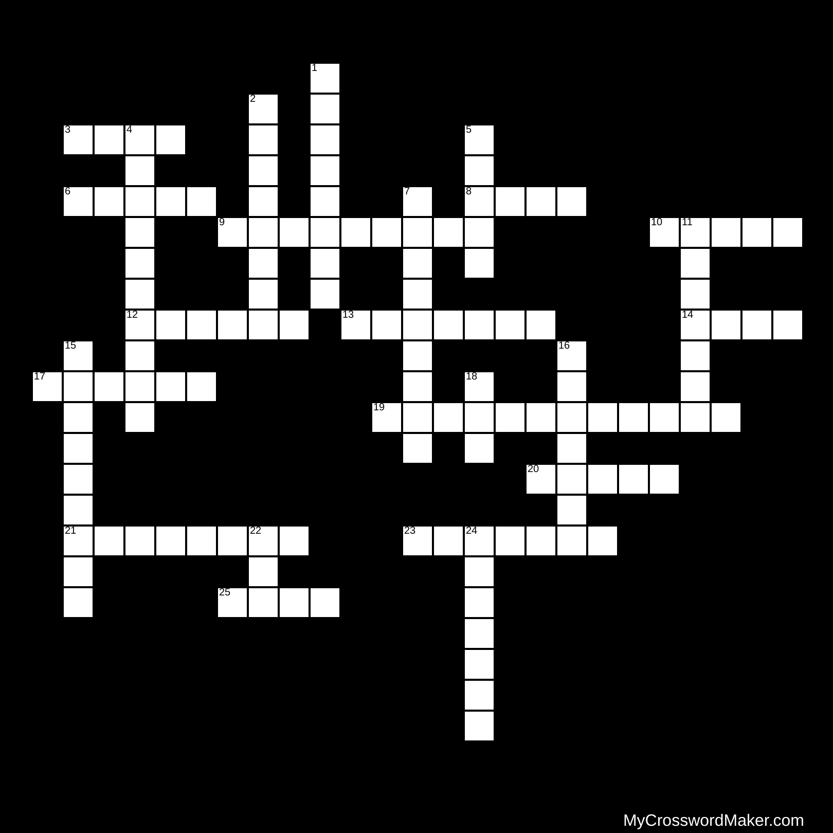 July Fun Facts - Crossword Puzzle