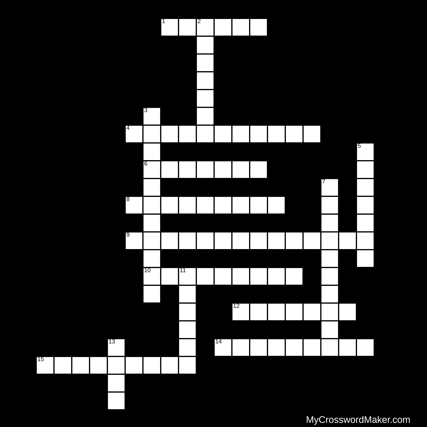Know Your Regions - Crossword Puzzle