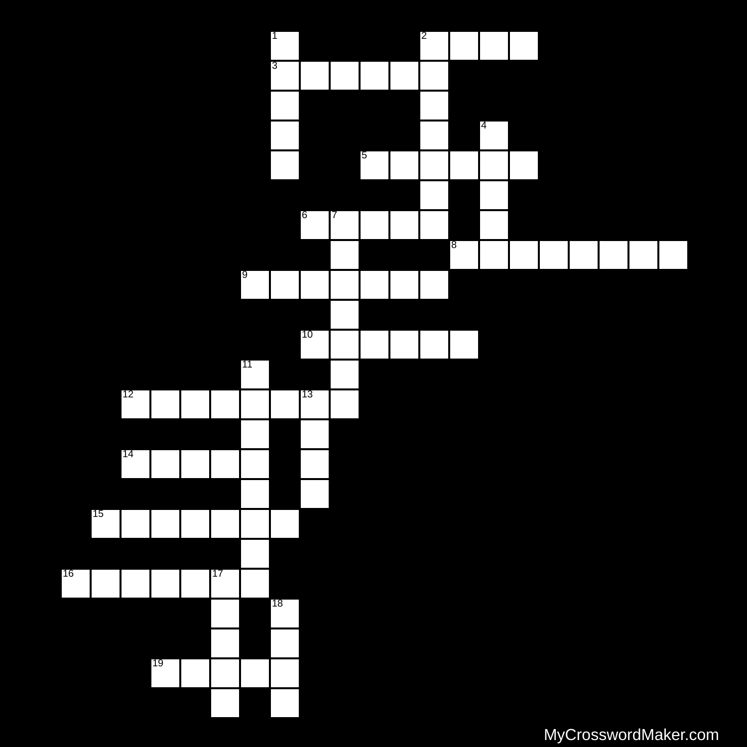 La Familia - Crossword Puzzle