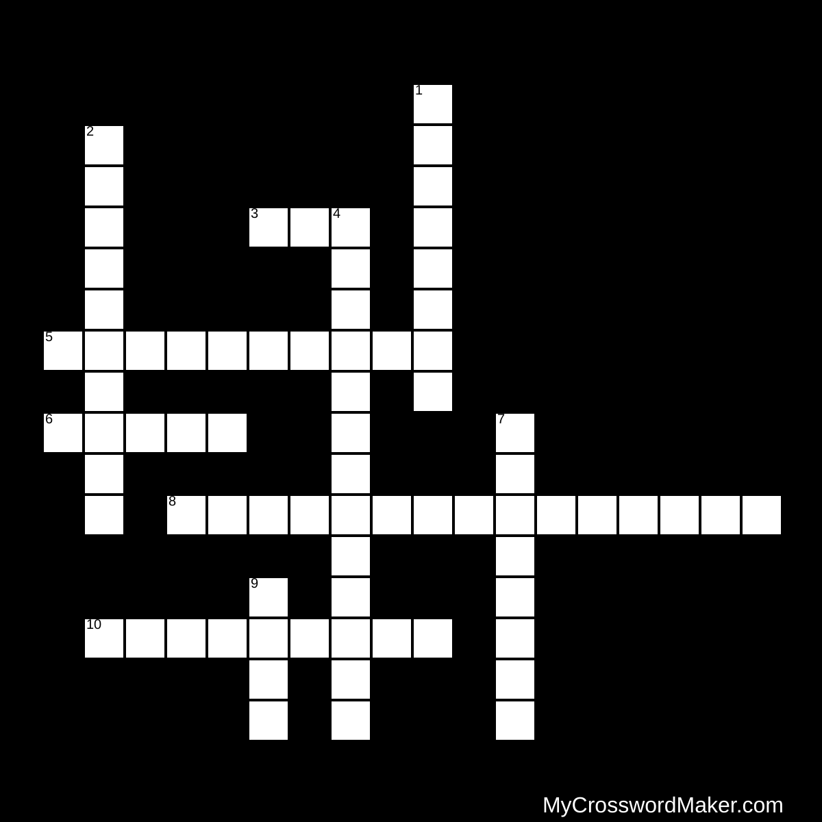 Lactic Acid - Crossword Puzzle