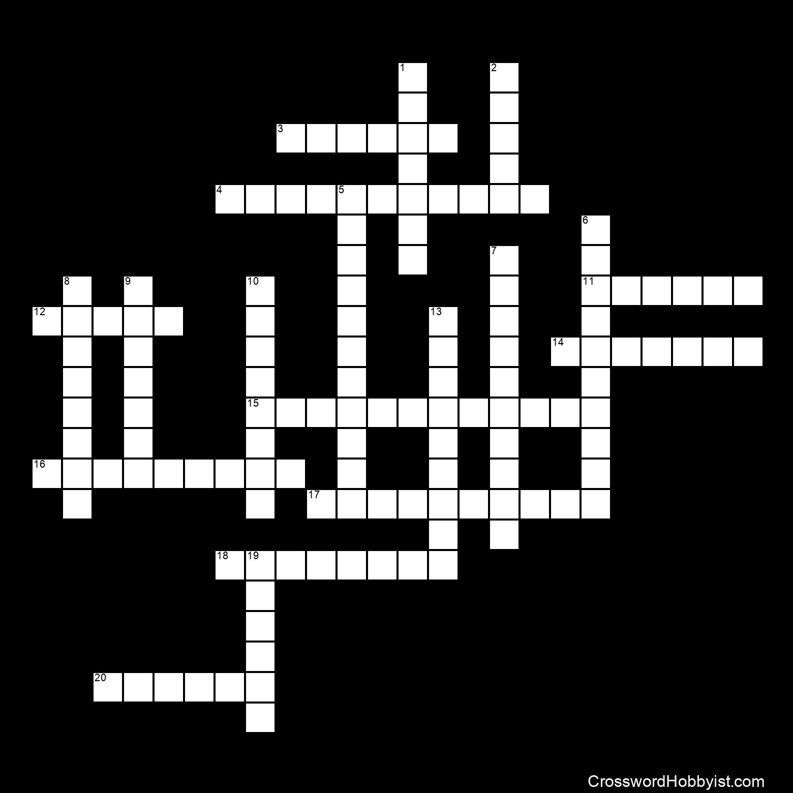 Le Petit Prince - Crossword Puzzle