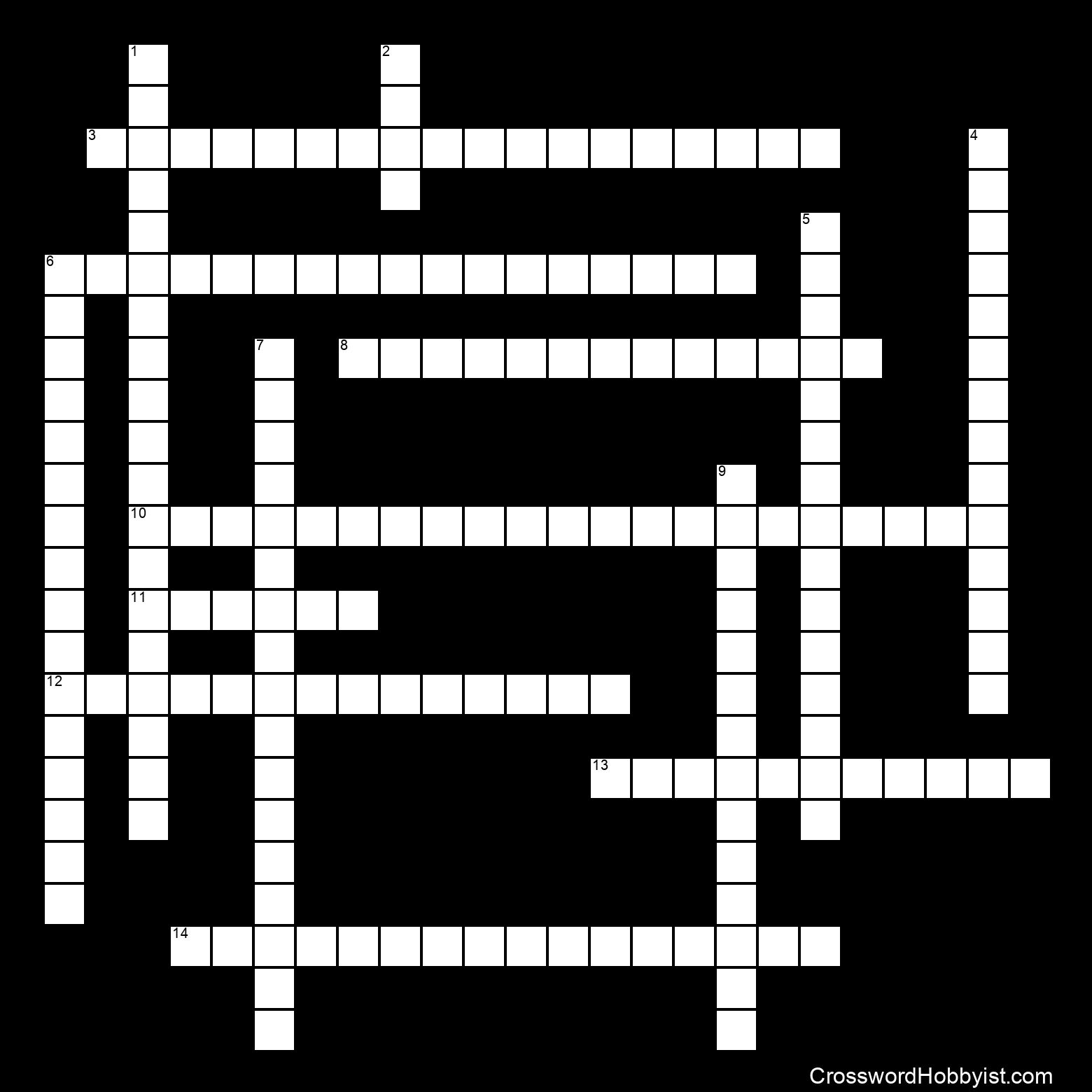 Legislative Branch Choice - Crossword Puzzle