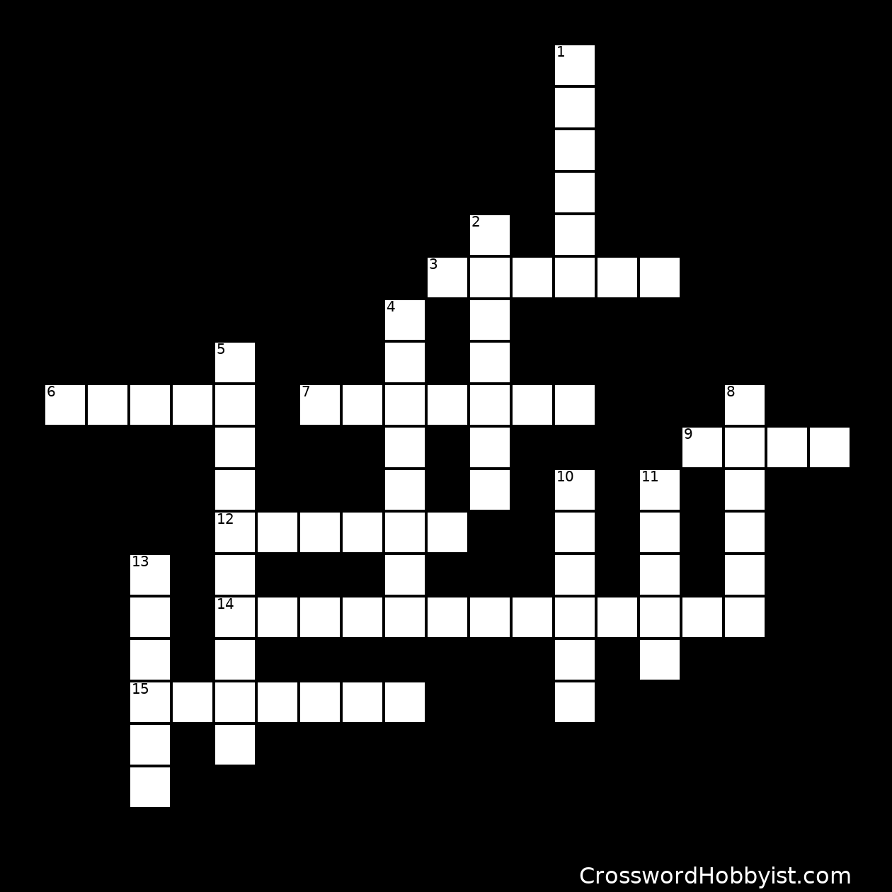 Les Fruits et Les Legumes - Crossword Puzzle