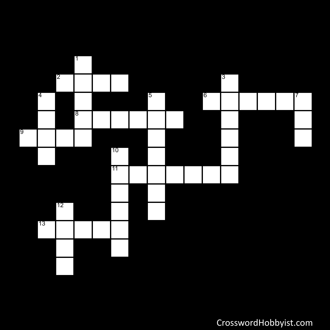 Les parties du corps - Crossword Puzzle