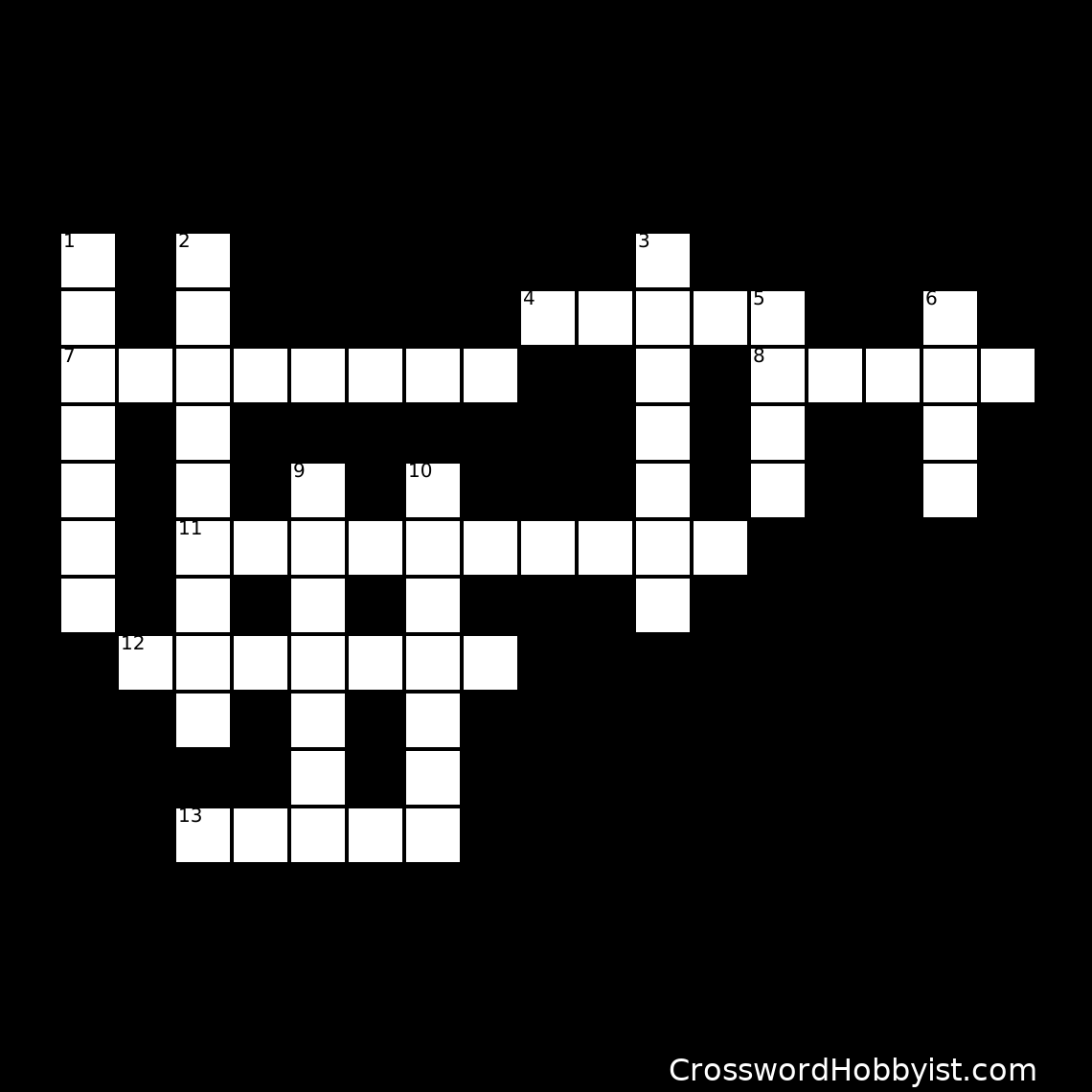 Lesson 10 - Crossword Puzzle