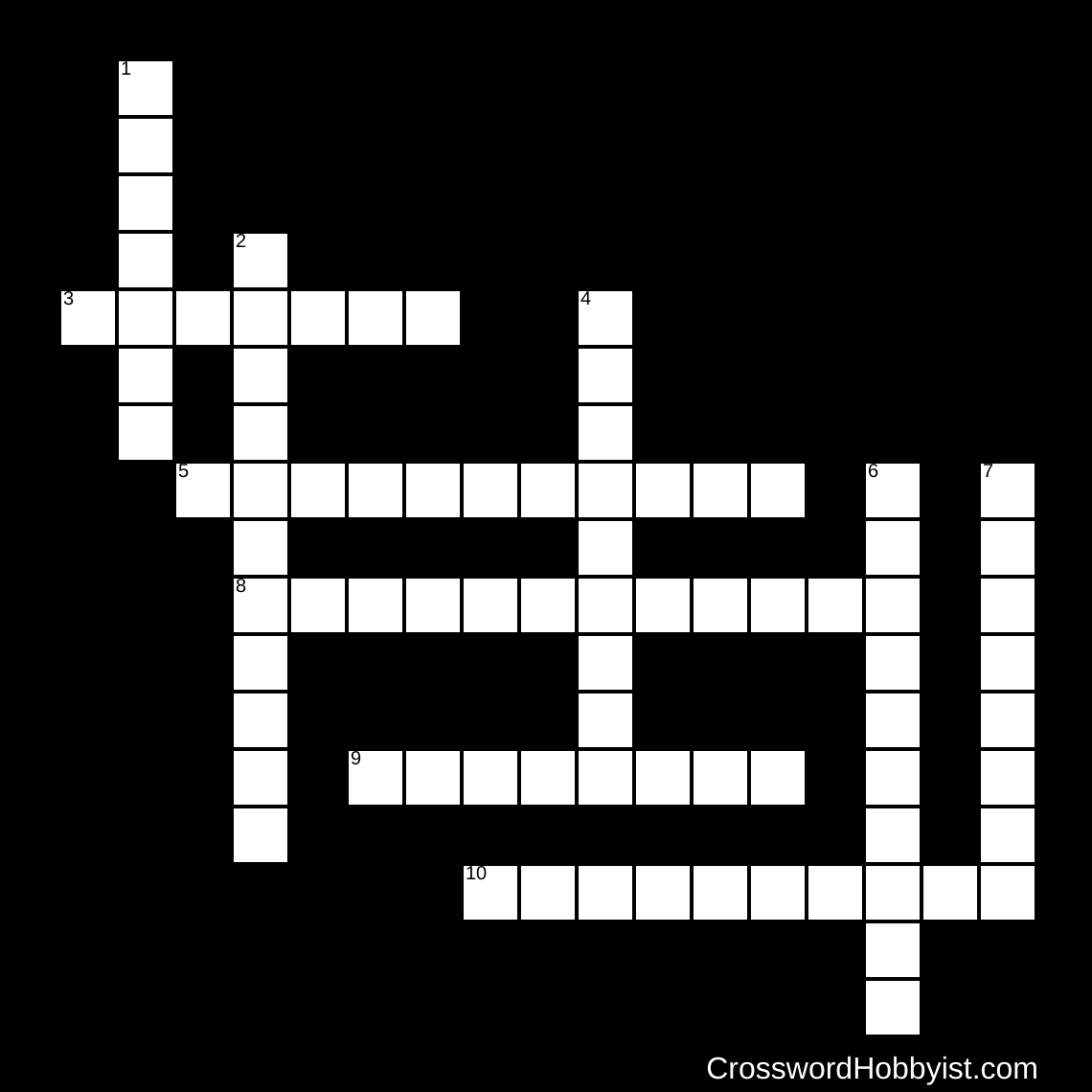 Lesson 23 - Crossword Puzzle