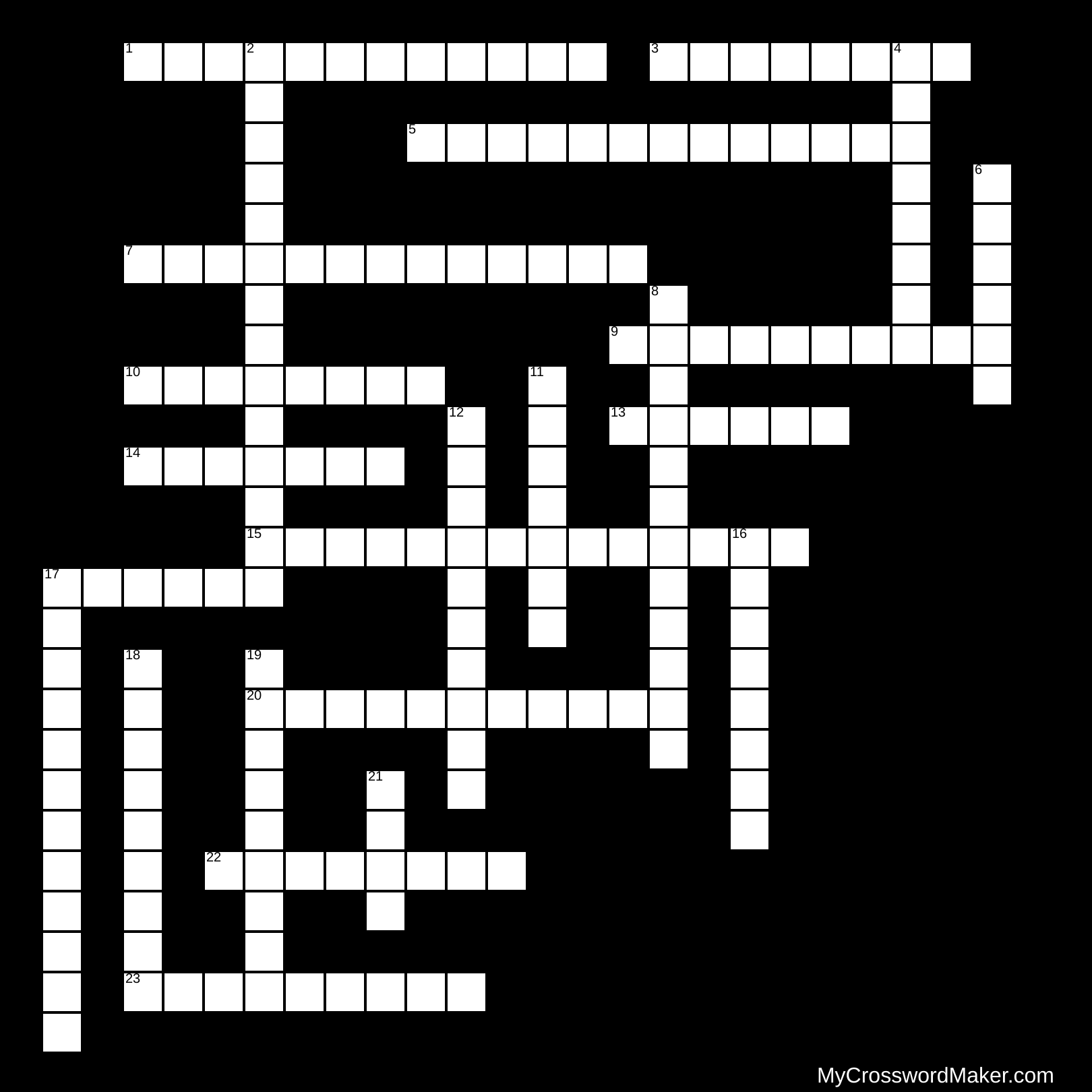 Level H Lesson 21 - Crossword Puzzle