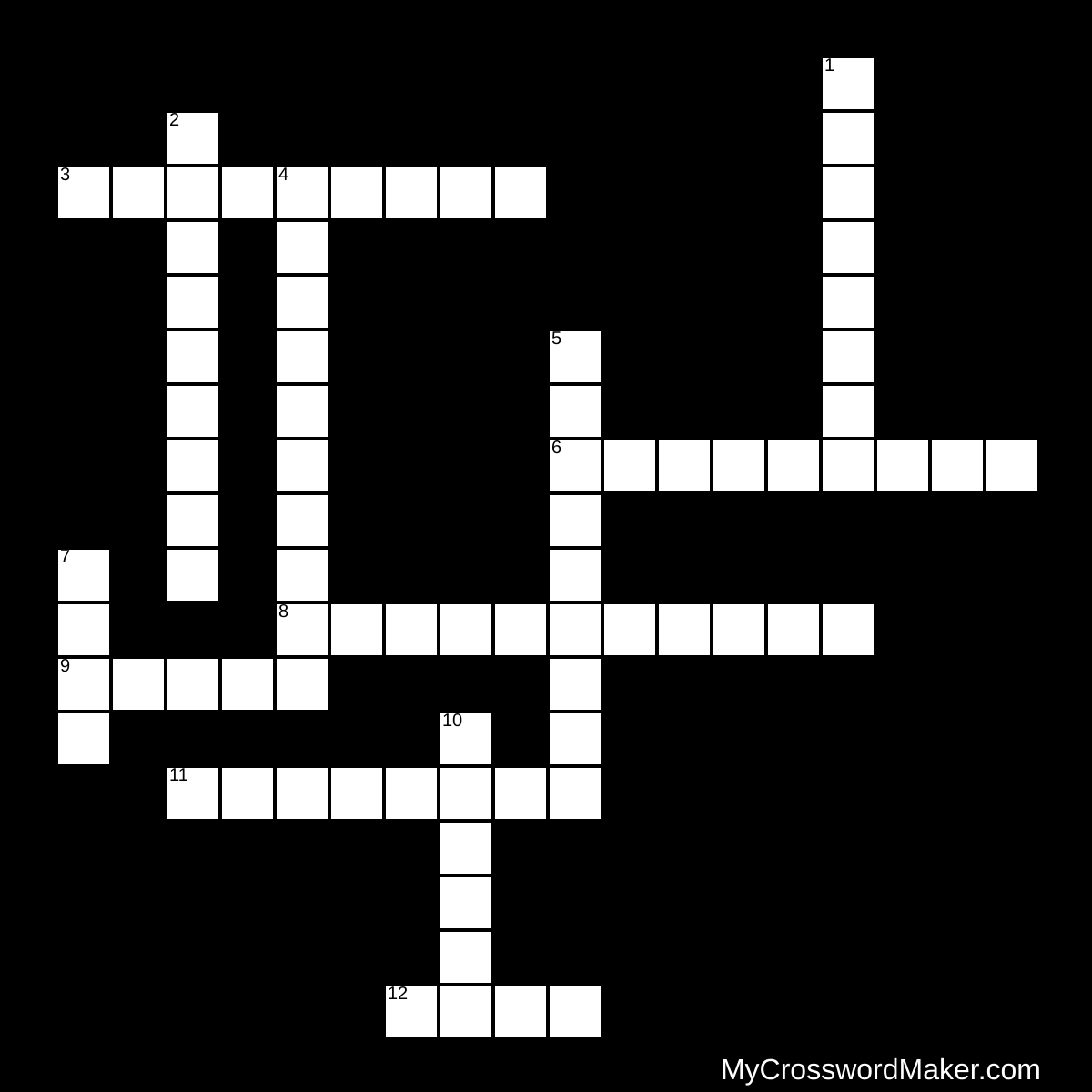 Levels of biological organization - Crossword Puzzle