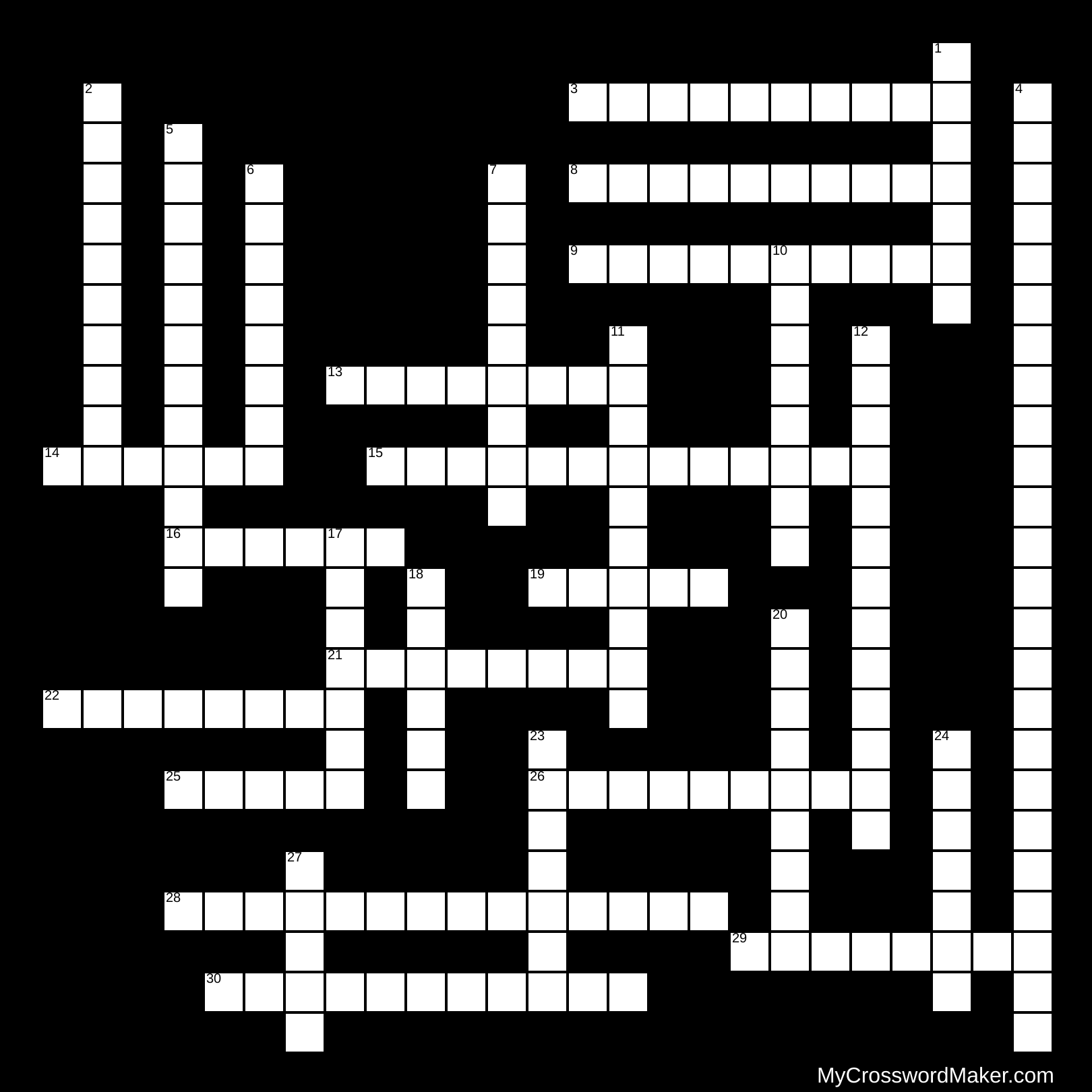 Los Deportes - Crossword Puzzle