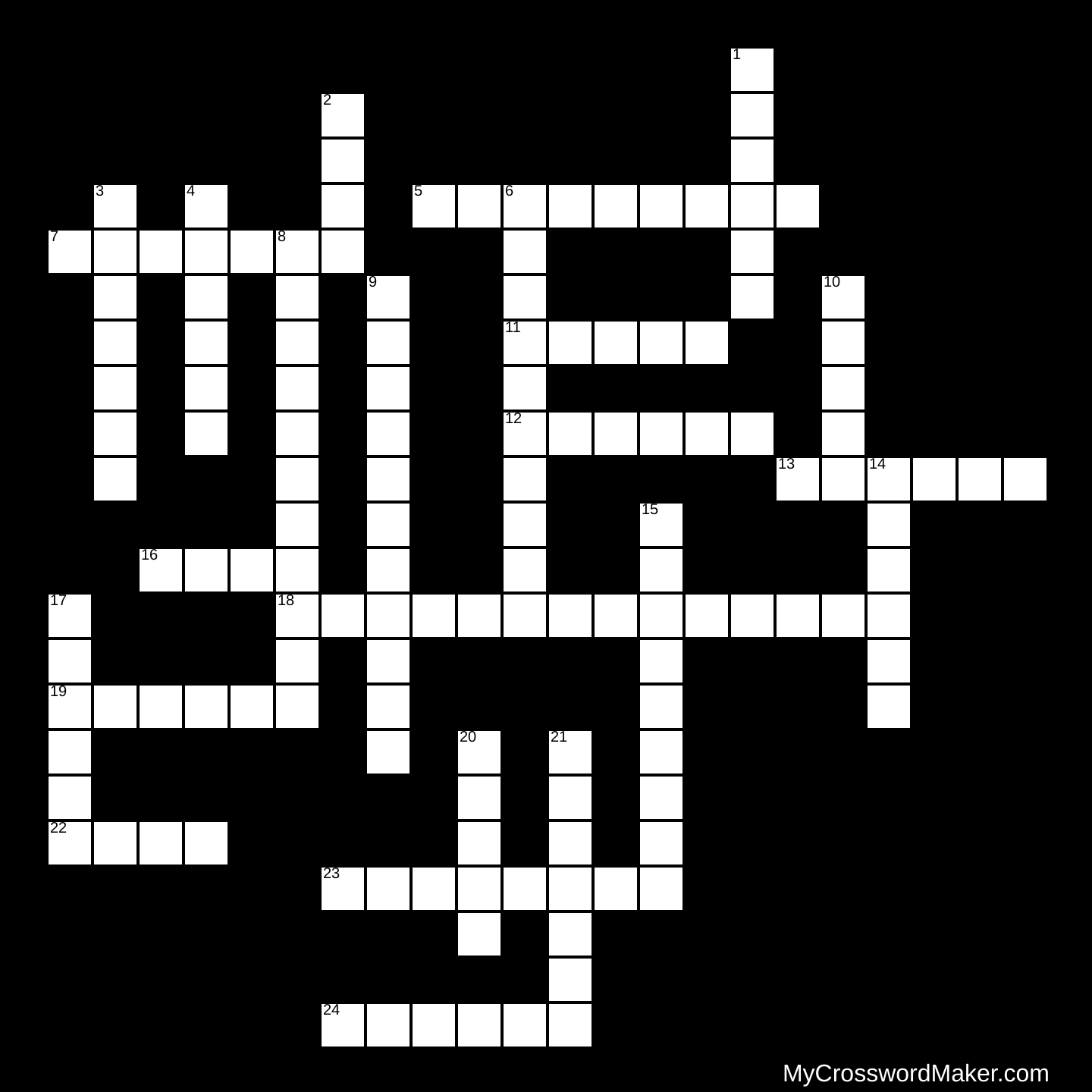 Los colores de las partes del cuerpo - Crossword Puzzle