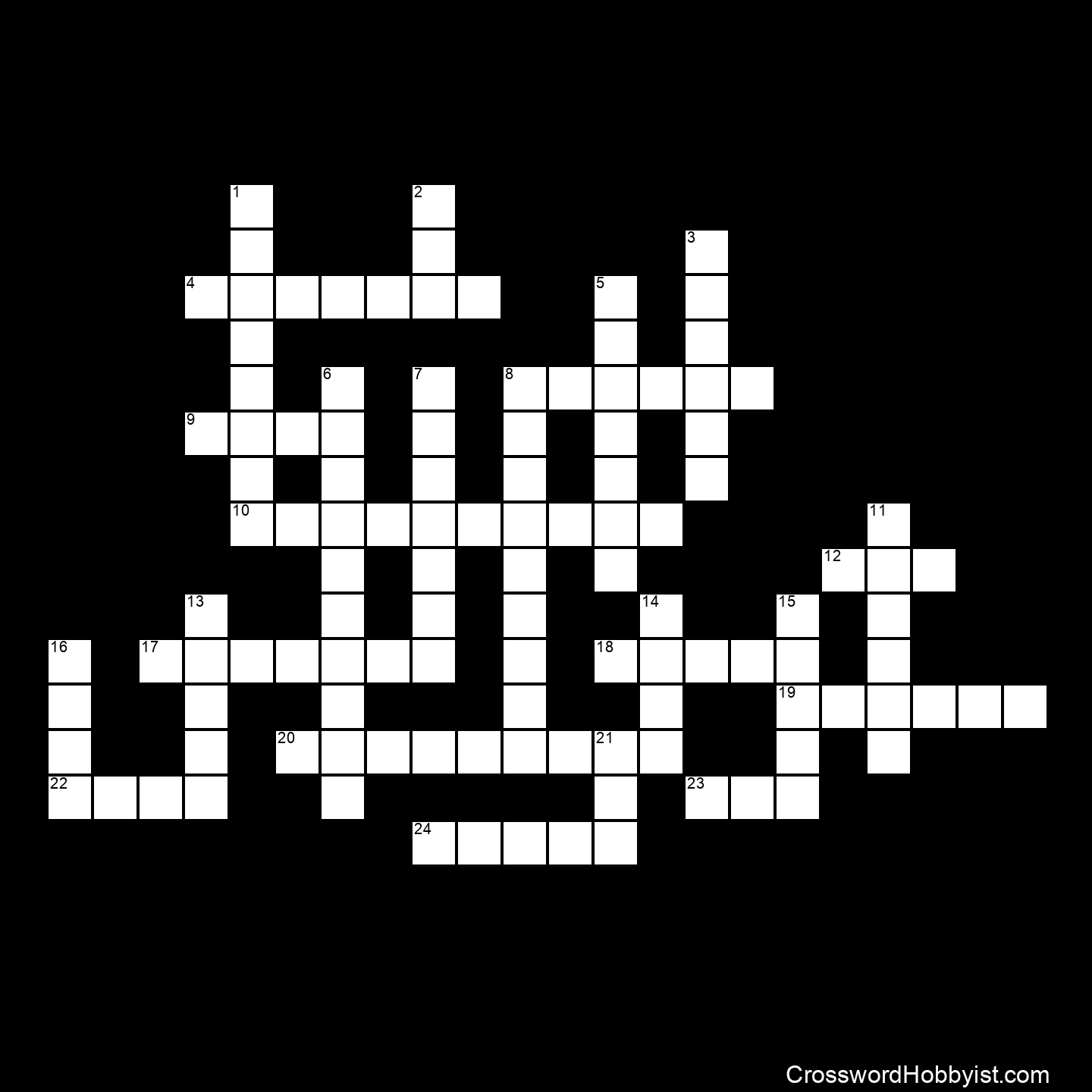 Los verbos en el presente - Crossword Puzzle