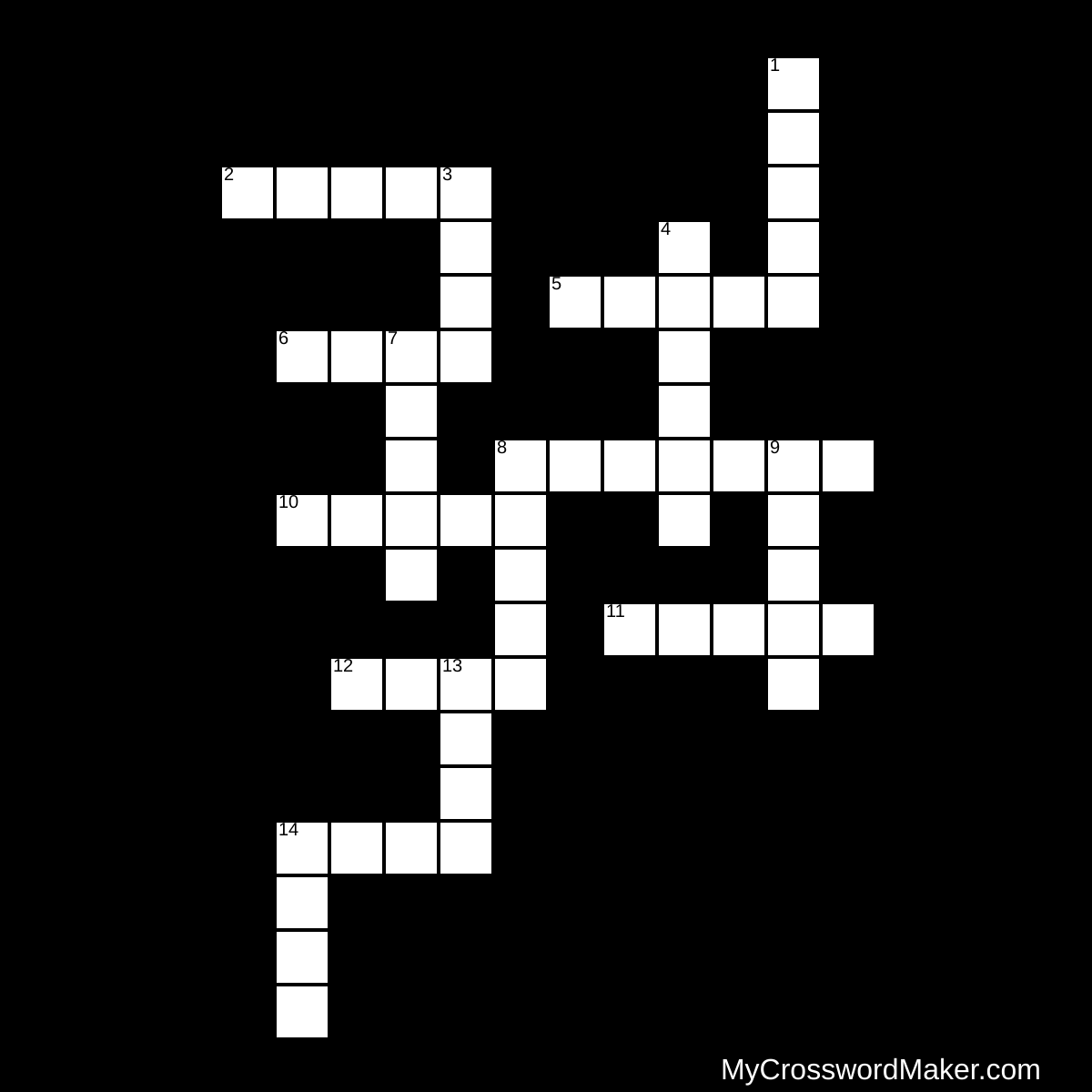 Magic E Words - Crossword Puzzle