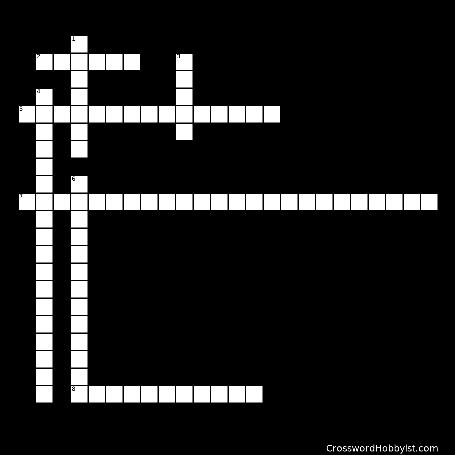 Manifest Destiny - Crossword Puzzle