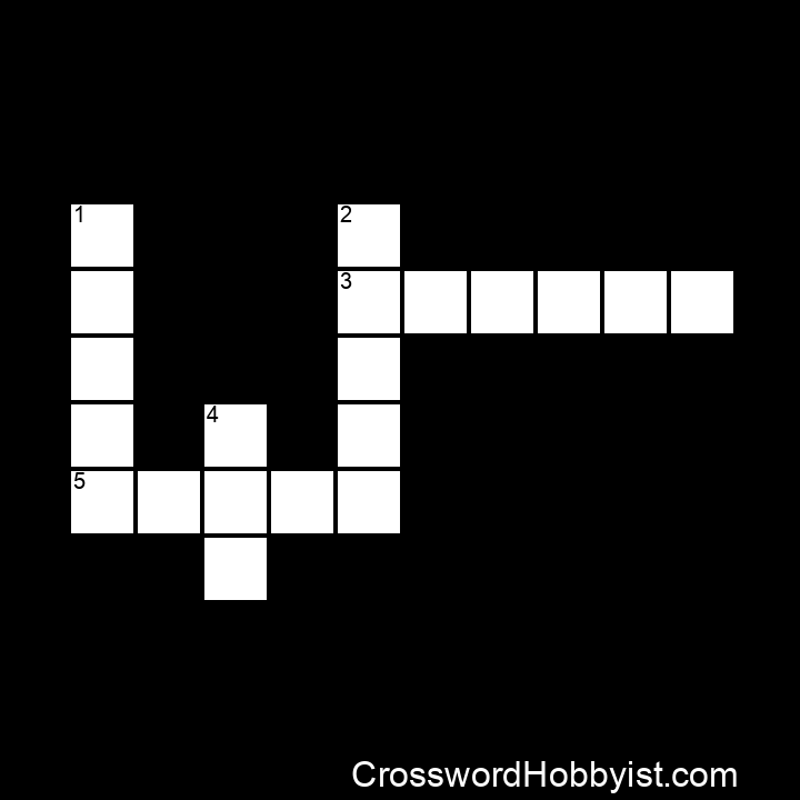 Map Vocabulary - Crossword Puzzle