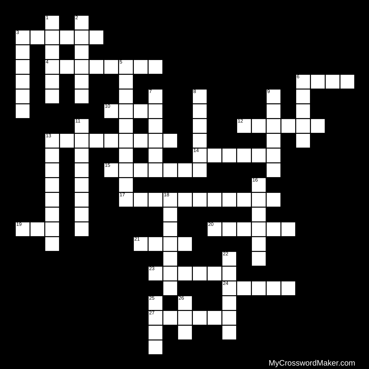 Mascots, X-games and History - Crossword Puzzle