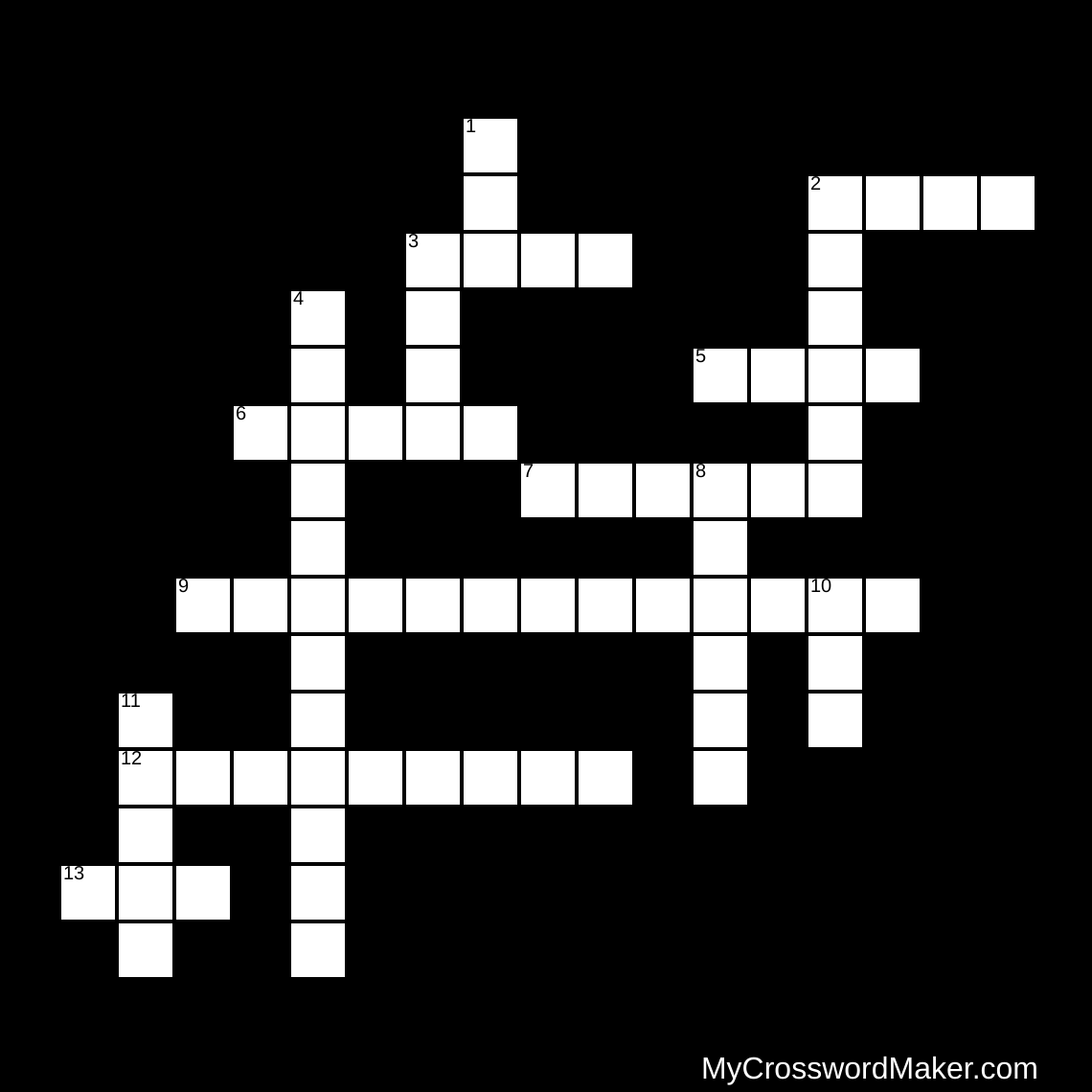 Maslow's Hierarchy of Needs - Crossword Puzzle