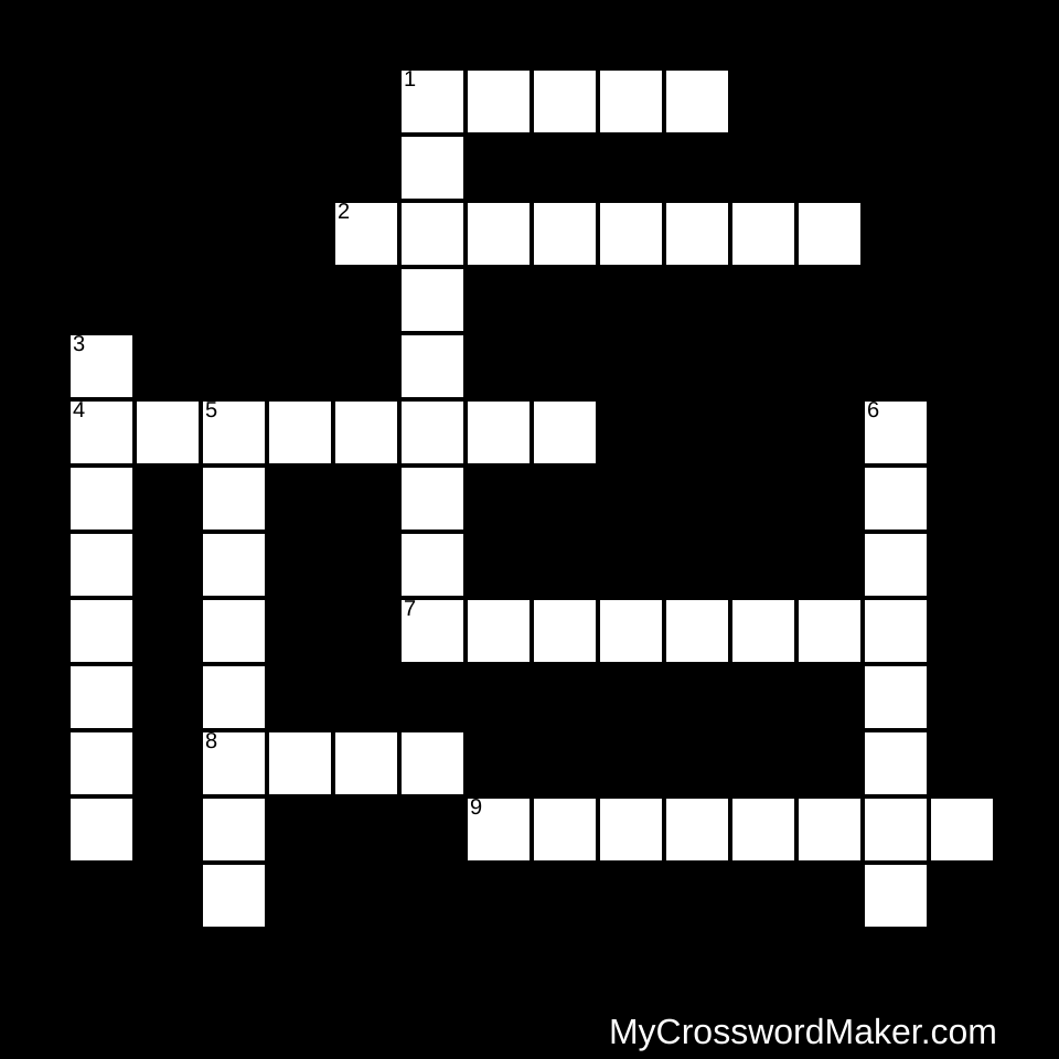 Math Terms Crossword Puzzle