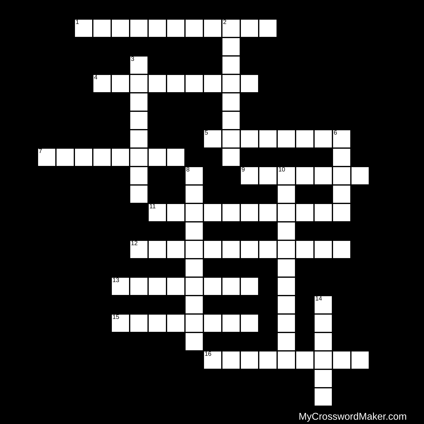 Math Vocabulary - Crossword Puzzle