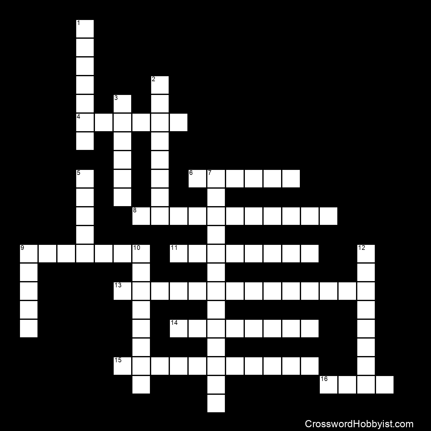 Matrices Vocabulary - Crossword Puzzle