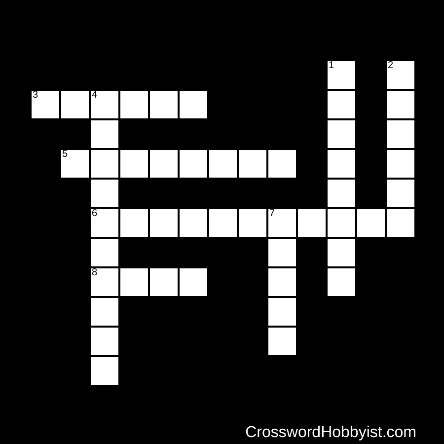 Matthew 22:34-46 - Crossword Puzzle