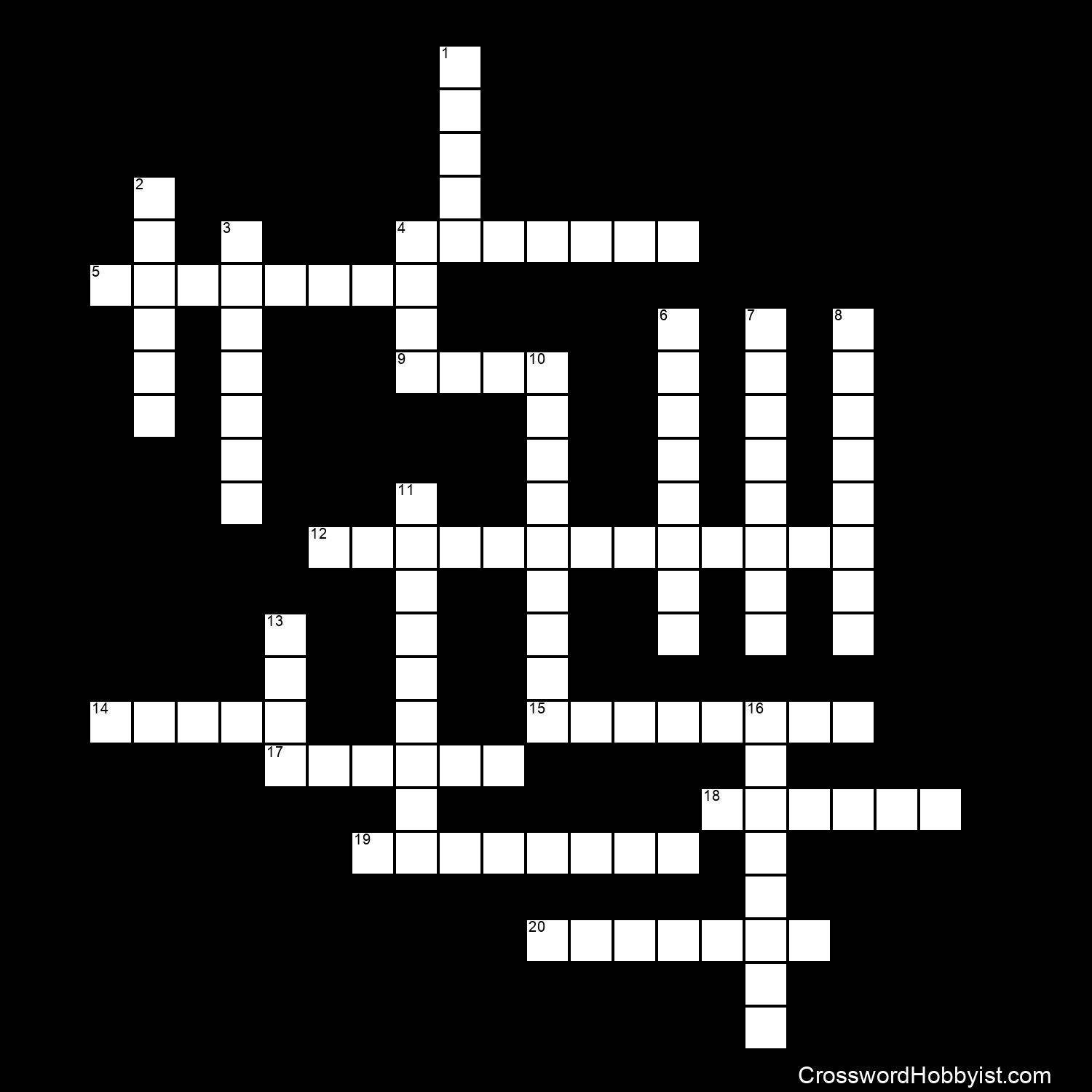 Mayflower Compact - Crossword Puzzle