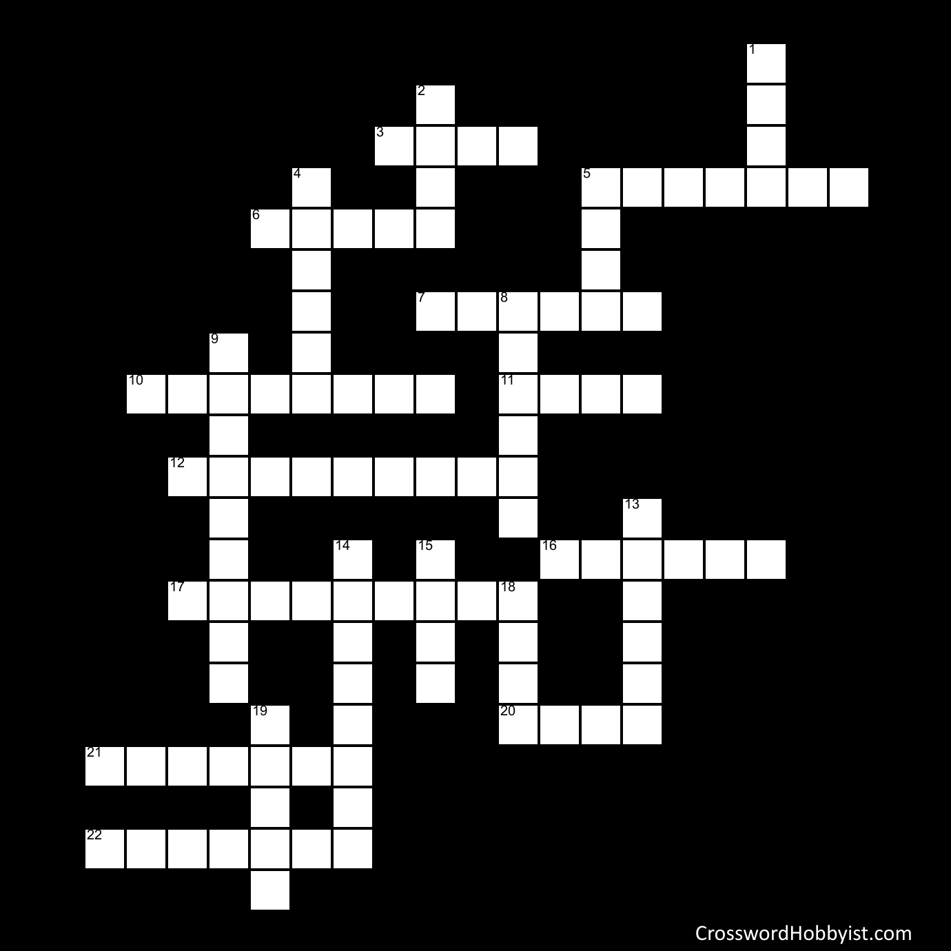 Medieval Vocabulary - Crossword Puzzle