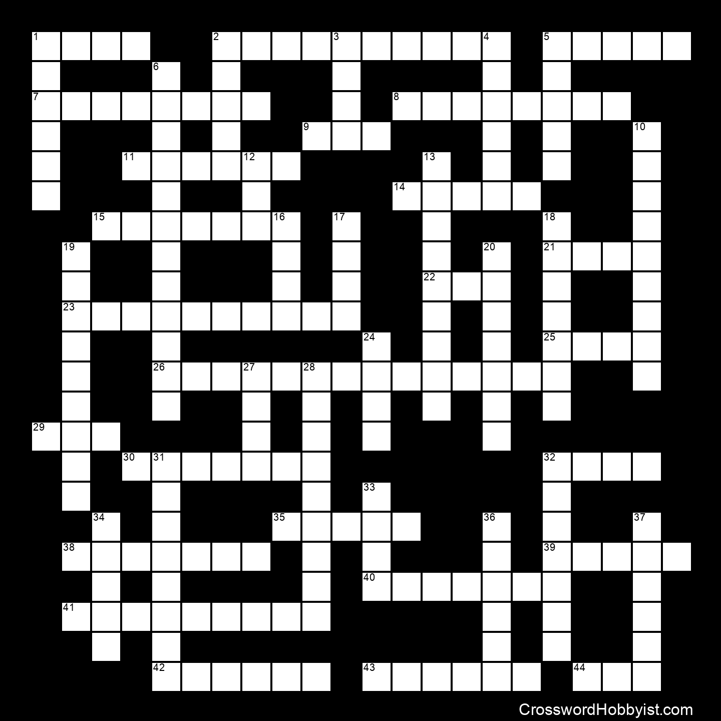 Mexico - Crossword Puzzle