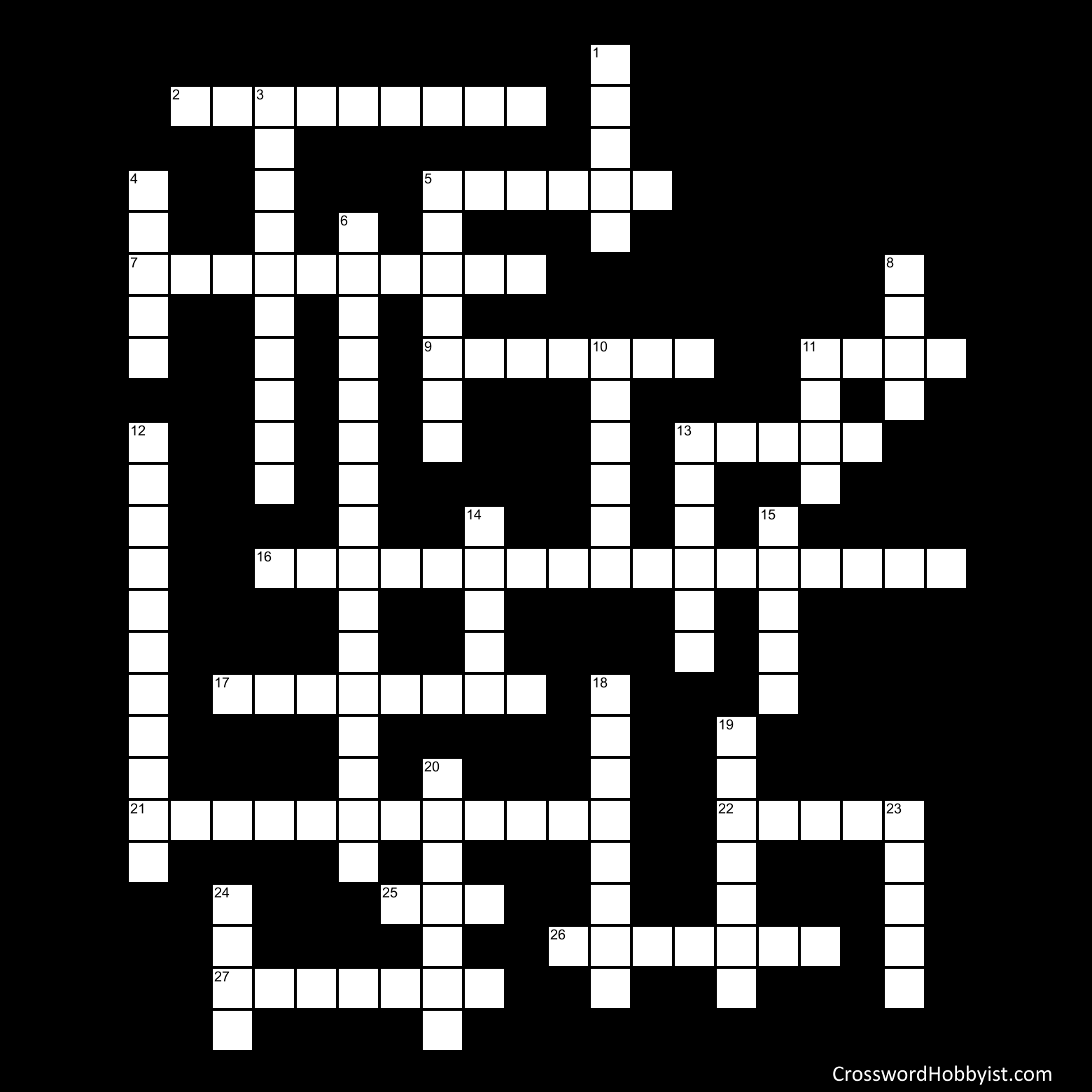 Mid-year review - Crossword Puzzle