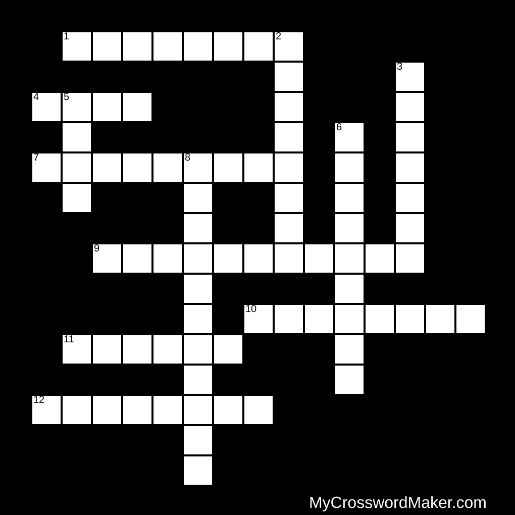 Midwest Region States and Capitals - Crossword Puzzle