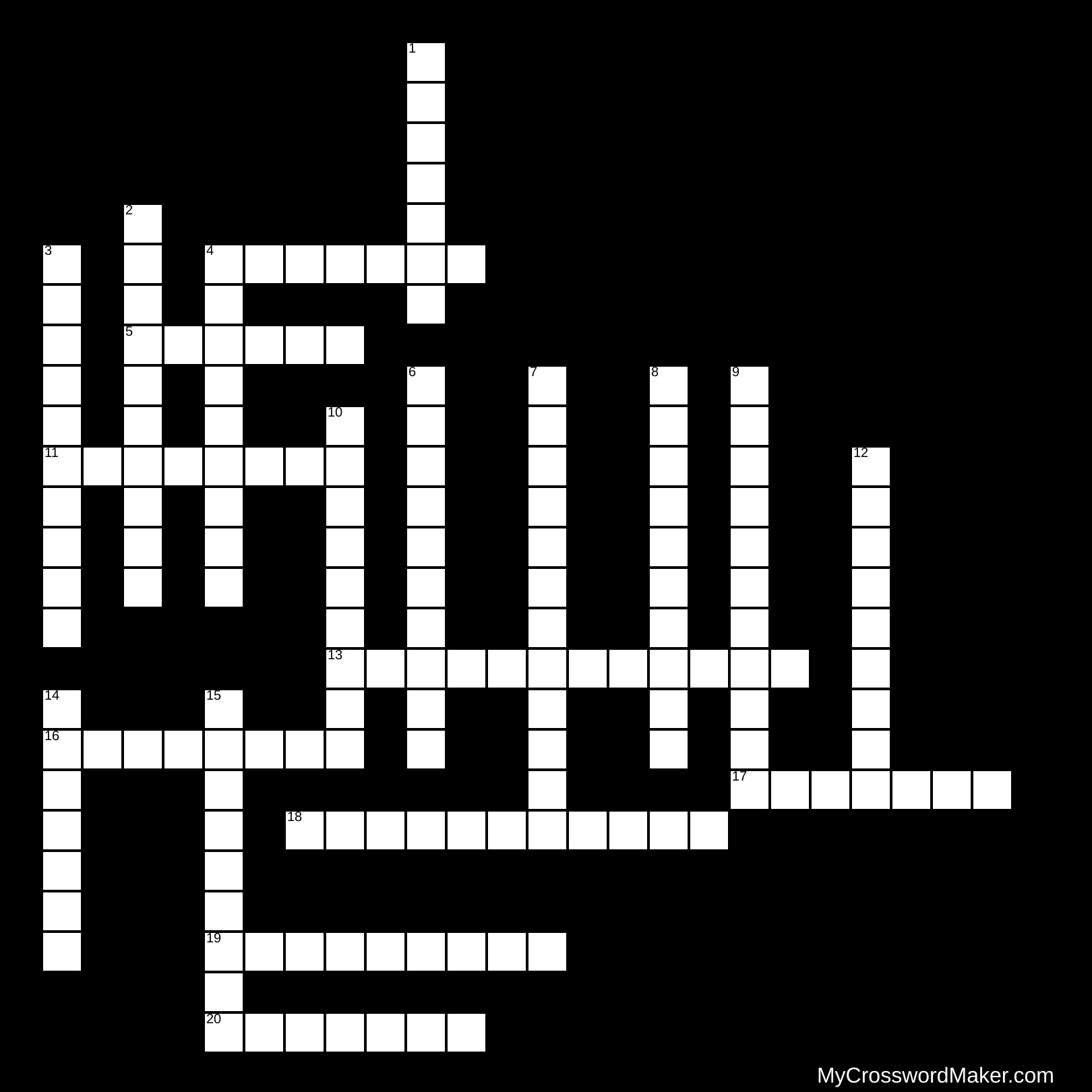 Mitosis and Meiosis - Crossword Puzzle
