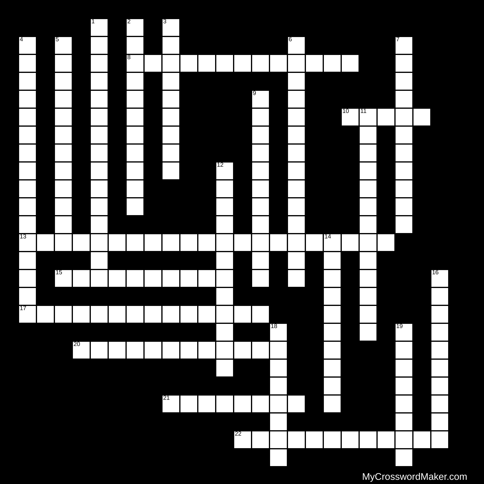 Moments of Our Story - Crossword Puzzle