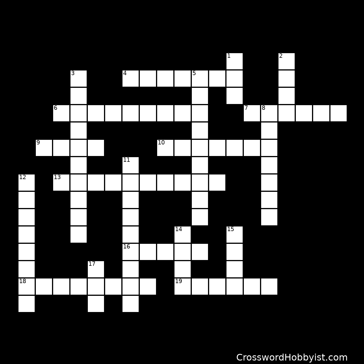 Morning Energizer - Crossword Puzzle