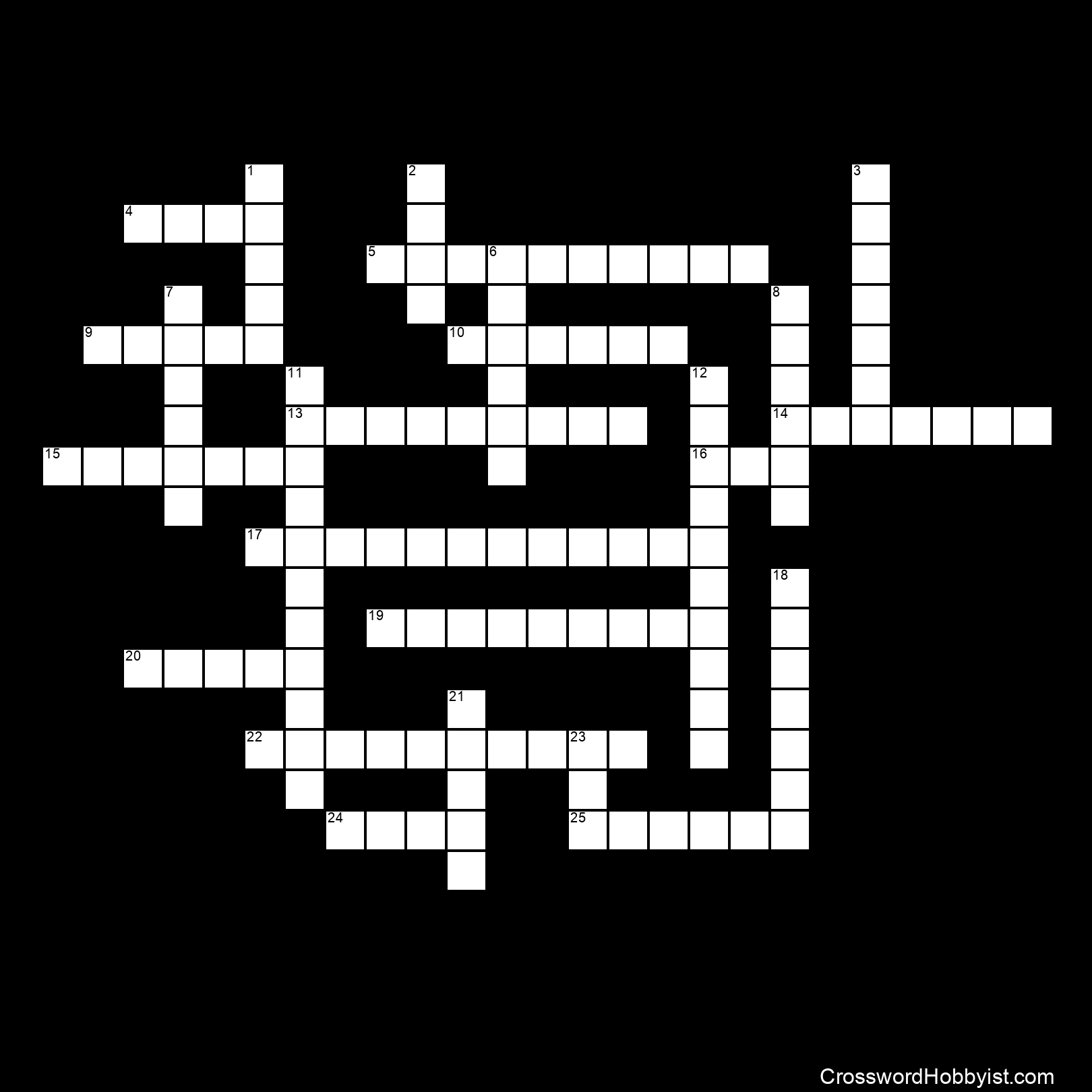 Mouse with a Motorcycle - Crossword Puzzle