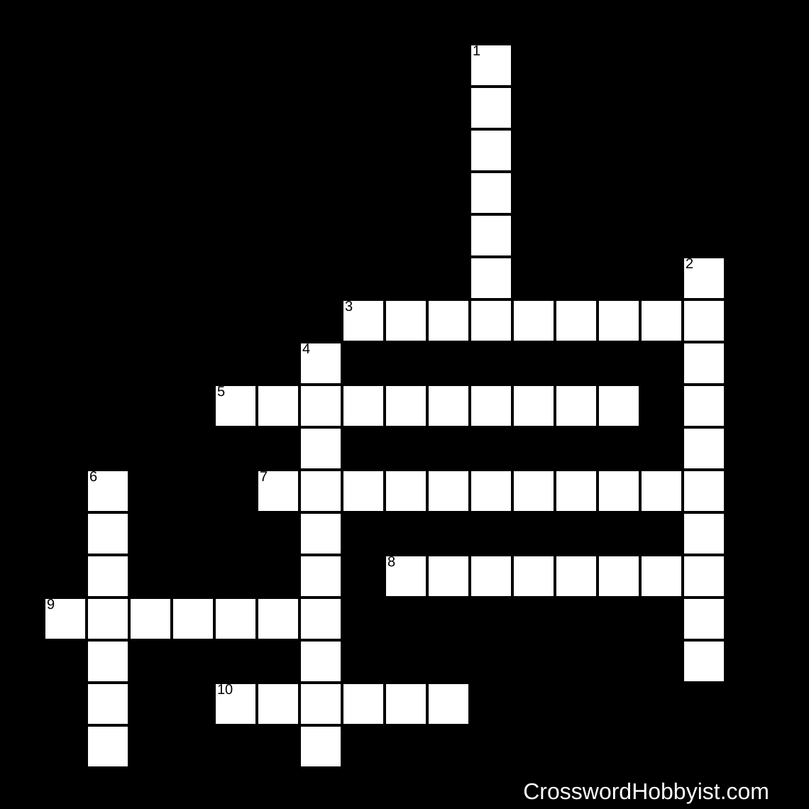 Movement - Crossword Puzzle
