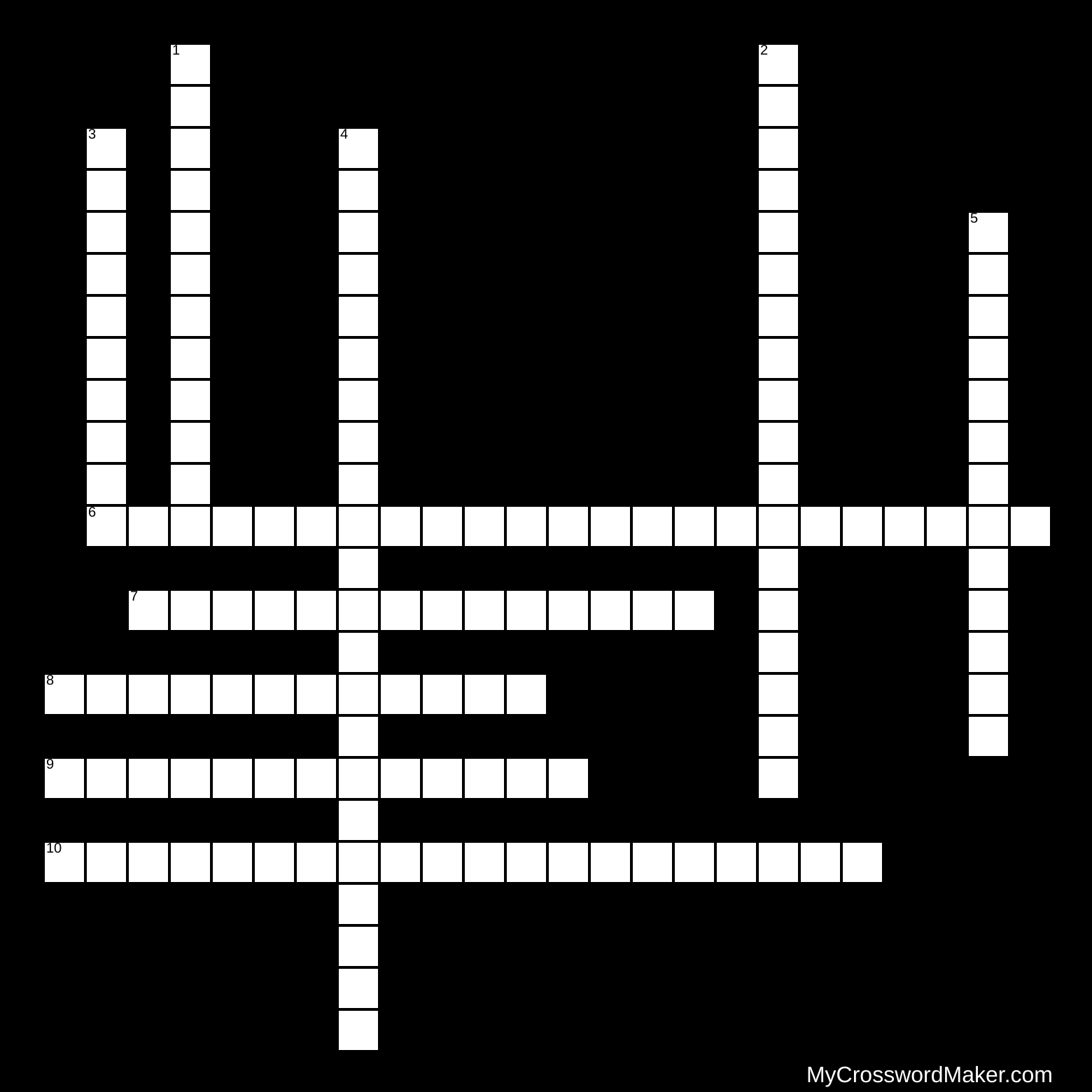 Music Match - Crossword Puzzle