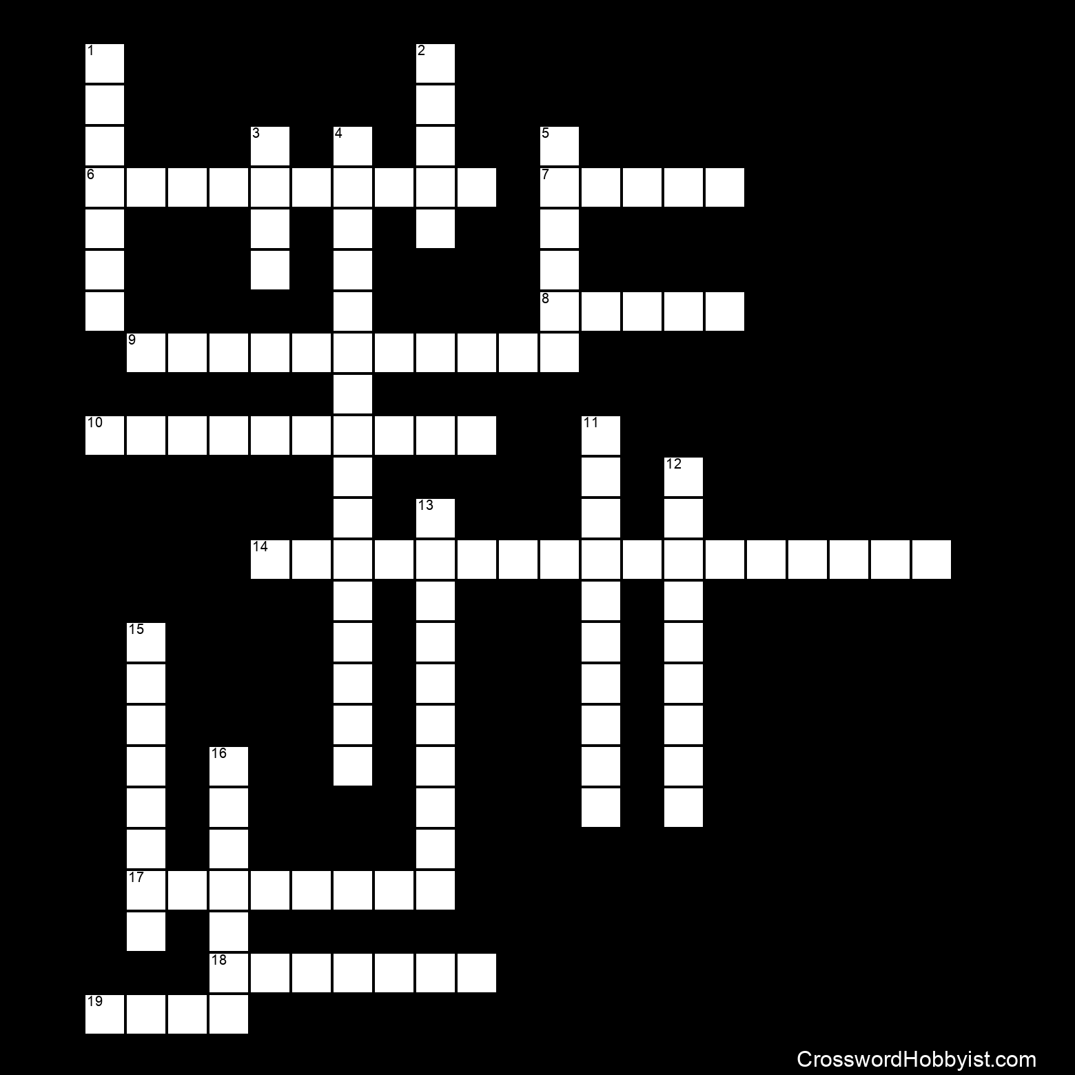 Music Vocabulary - Crossword Puzzle