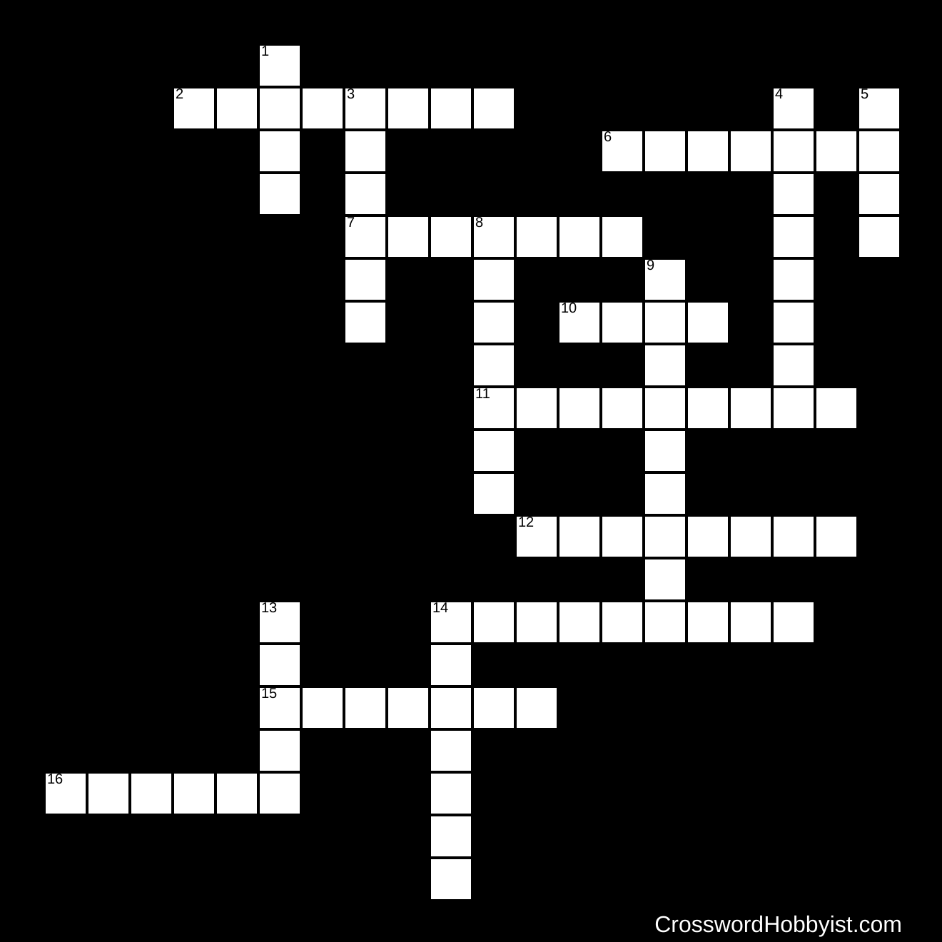 Mysteries of the Secret Room - Crossword Puzzle