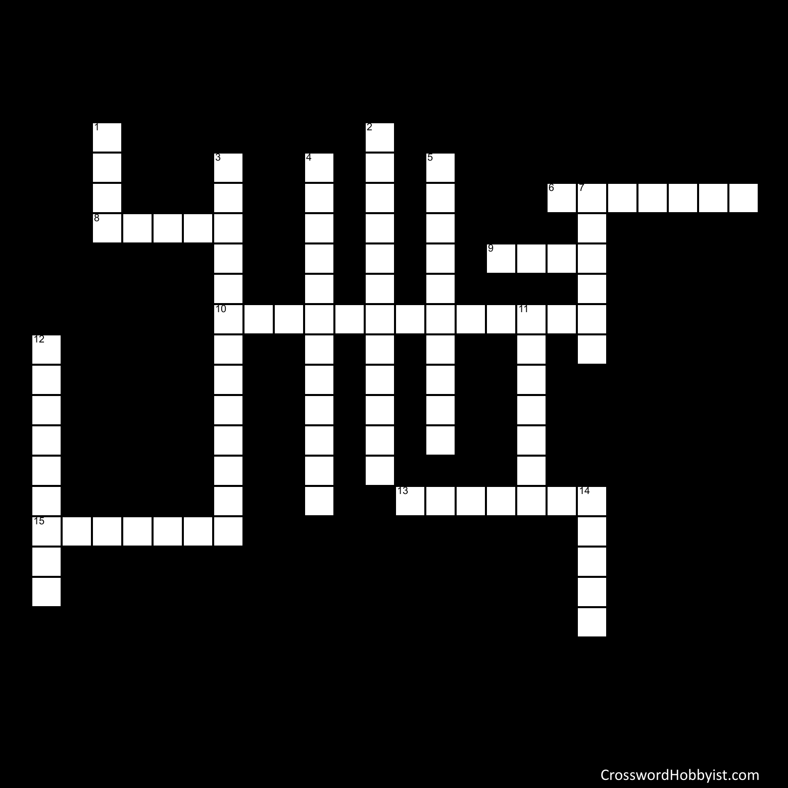 Natural Resources - Crossword Puzzle