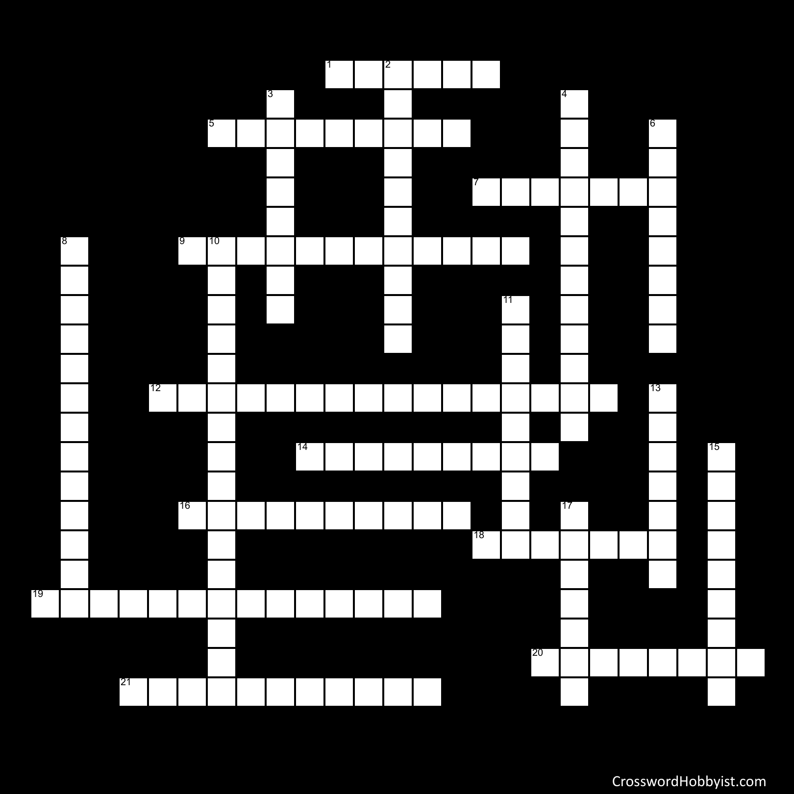 Neuro Drugs - Crossword Puzzle