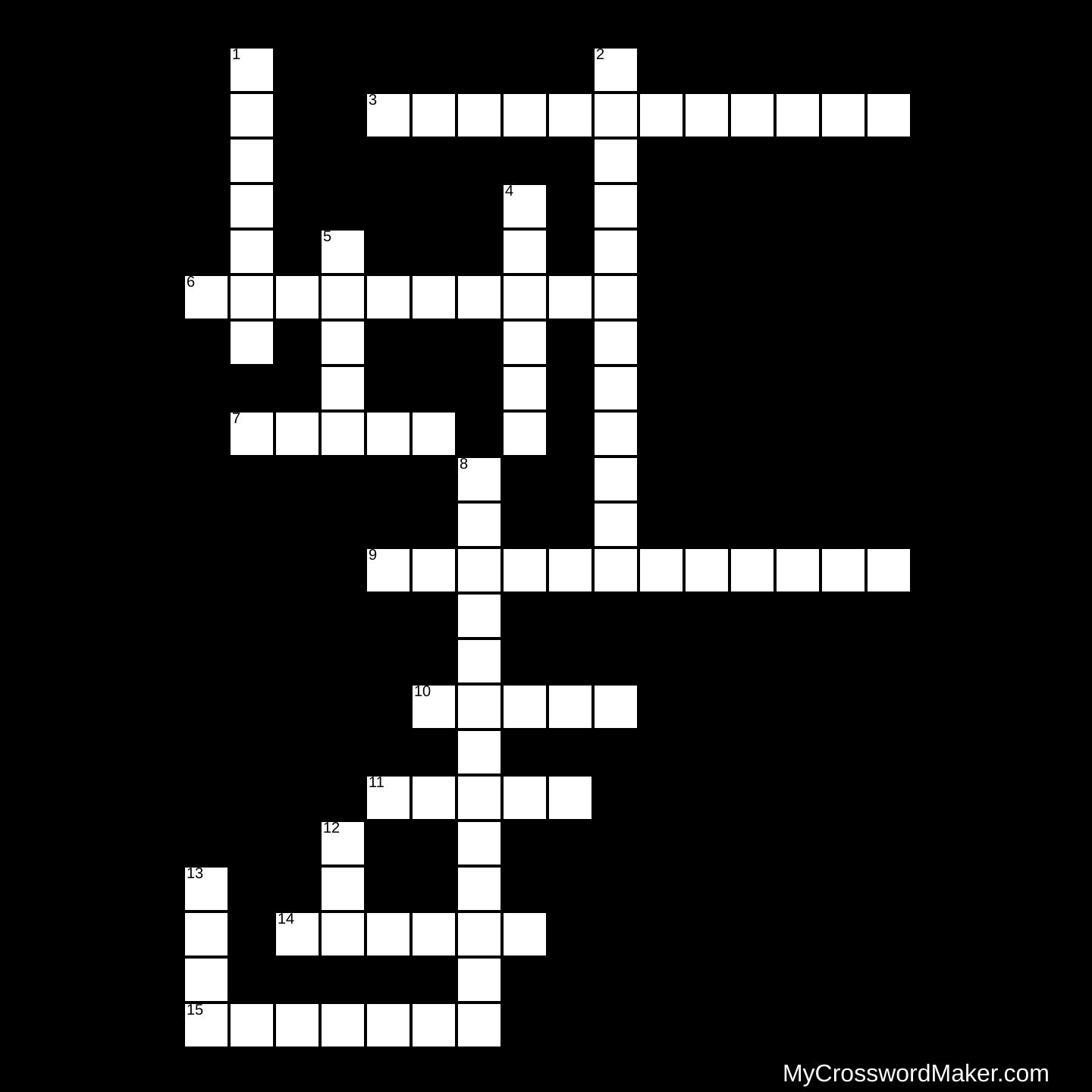 New Nations Emerge In Africa - Crossword Puzzle