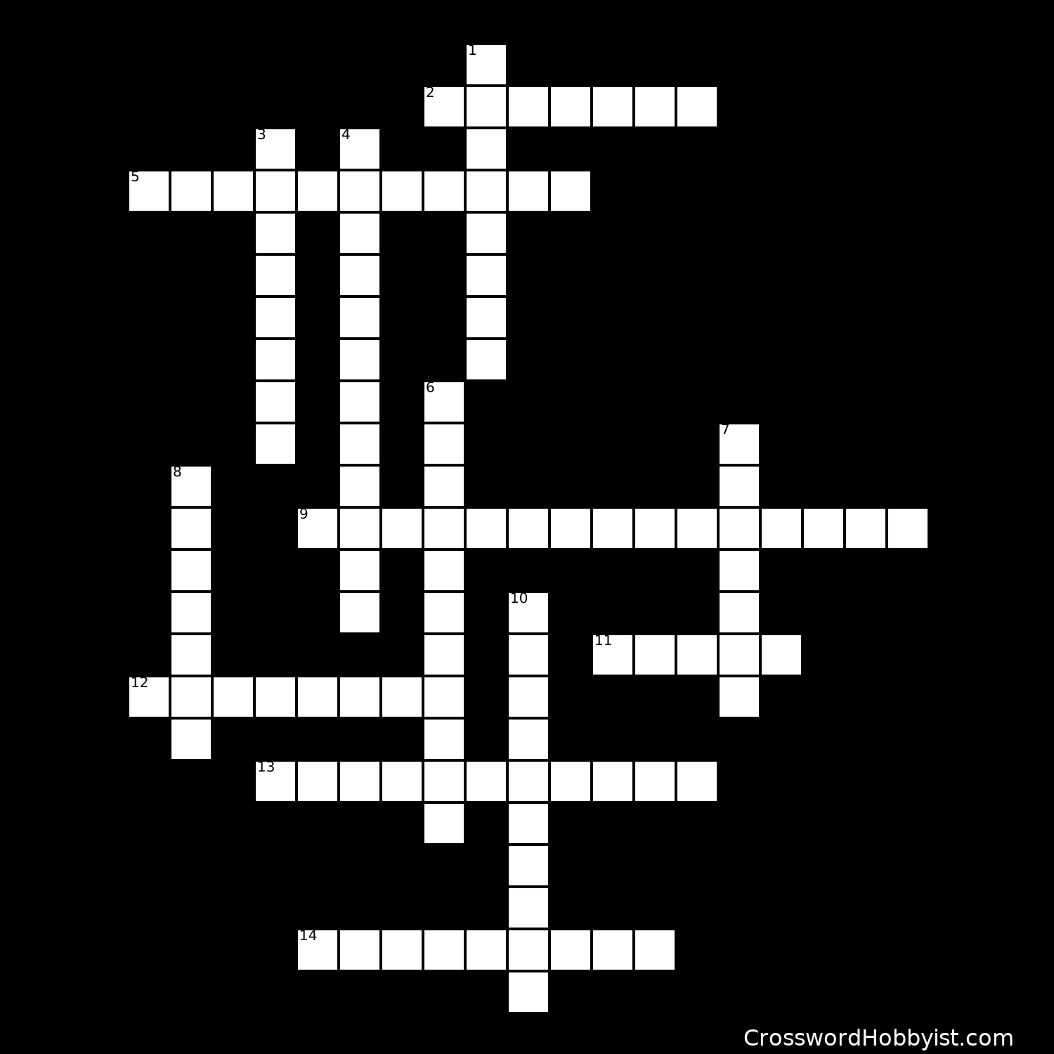 New York and SF - Crossword Puzzle