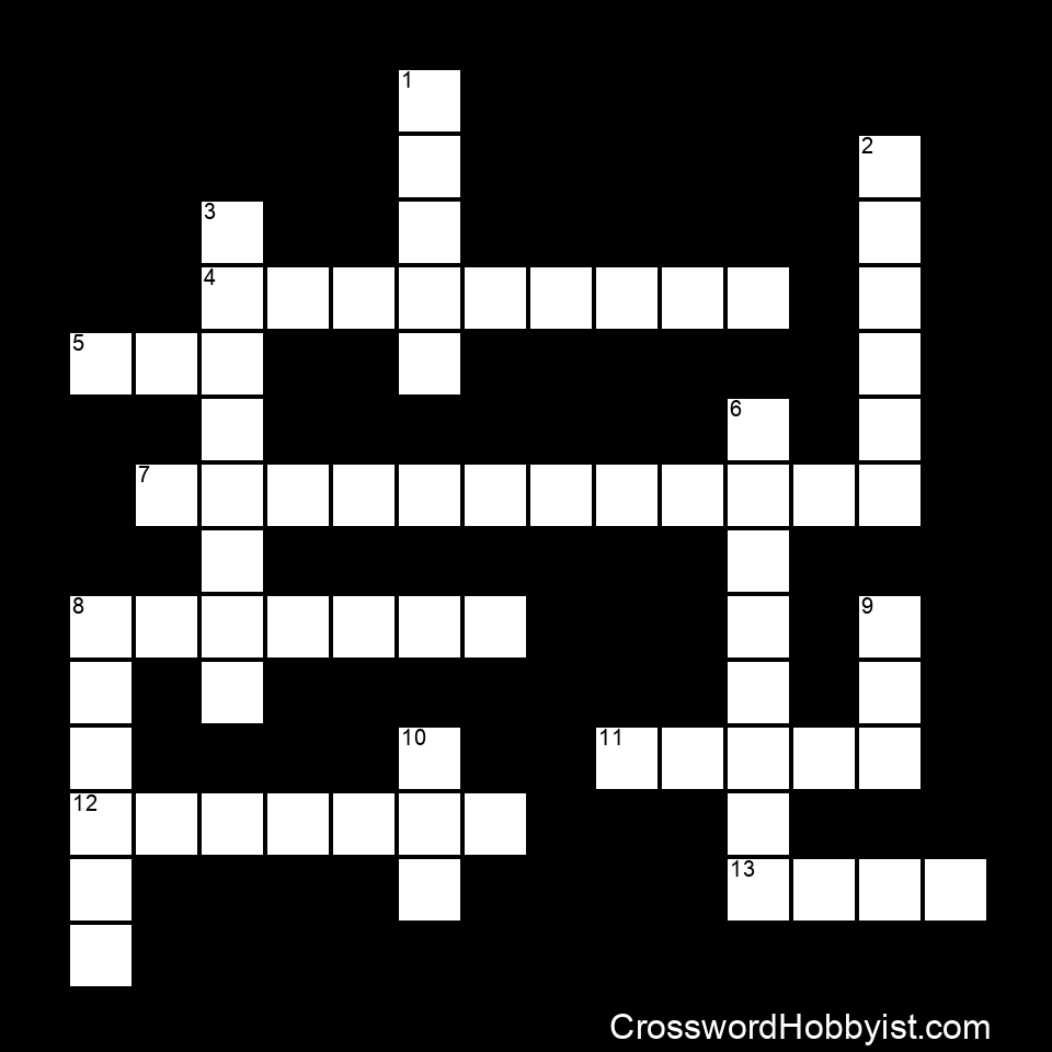 Newton's Second Law of Motion - Crossword Puzzle